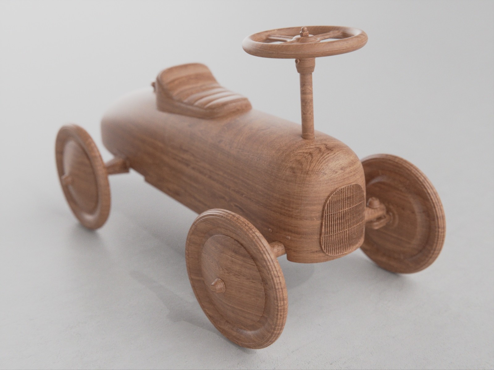 ArtStation - Wooden Car