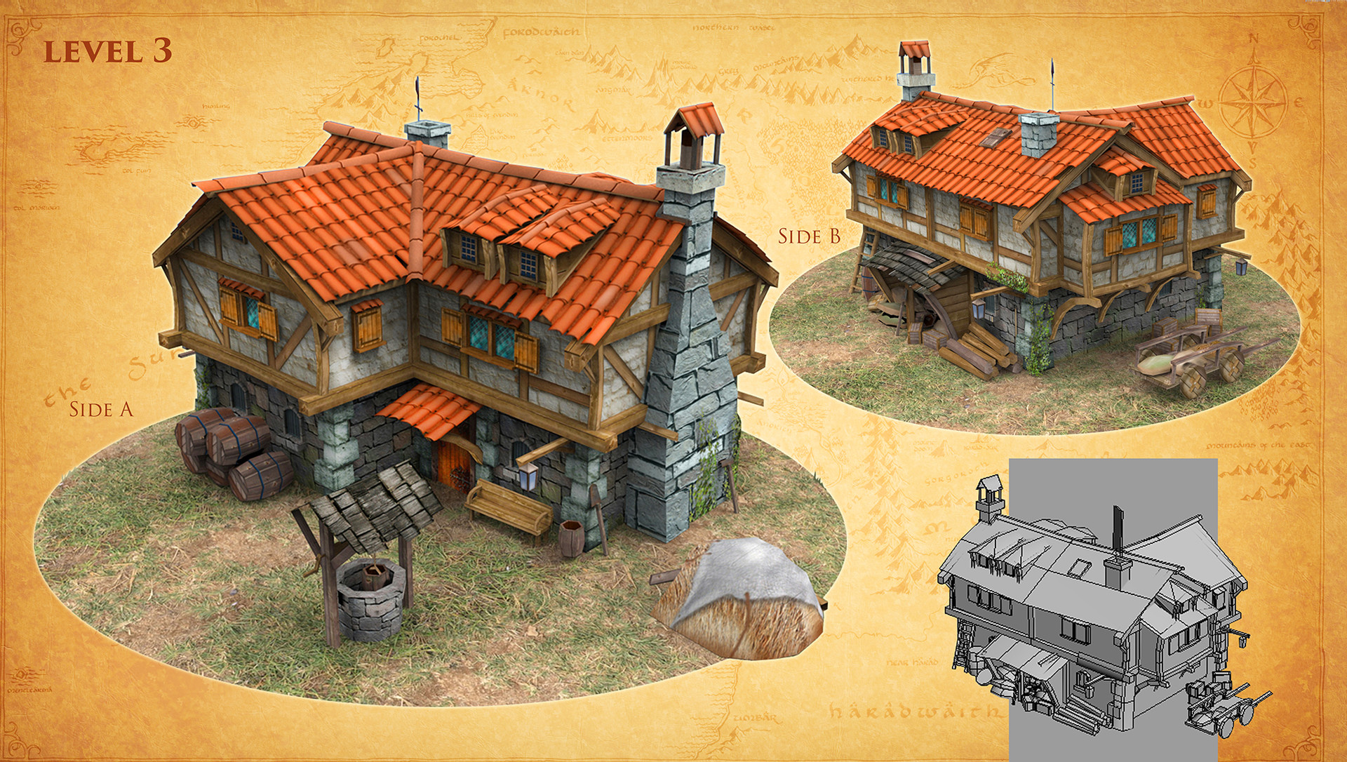 ArtStation - Medieval strategy game