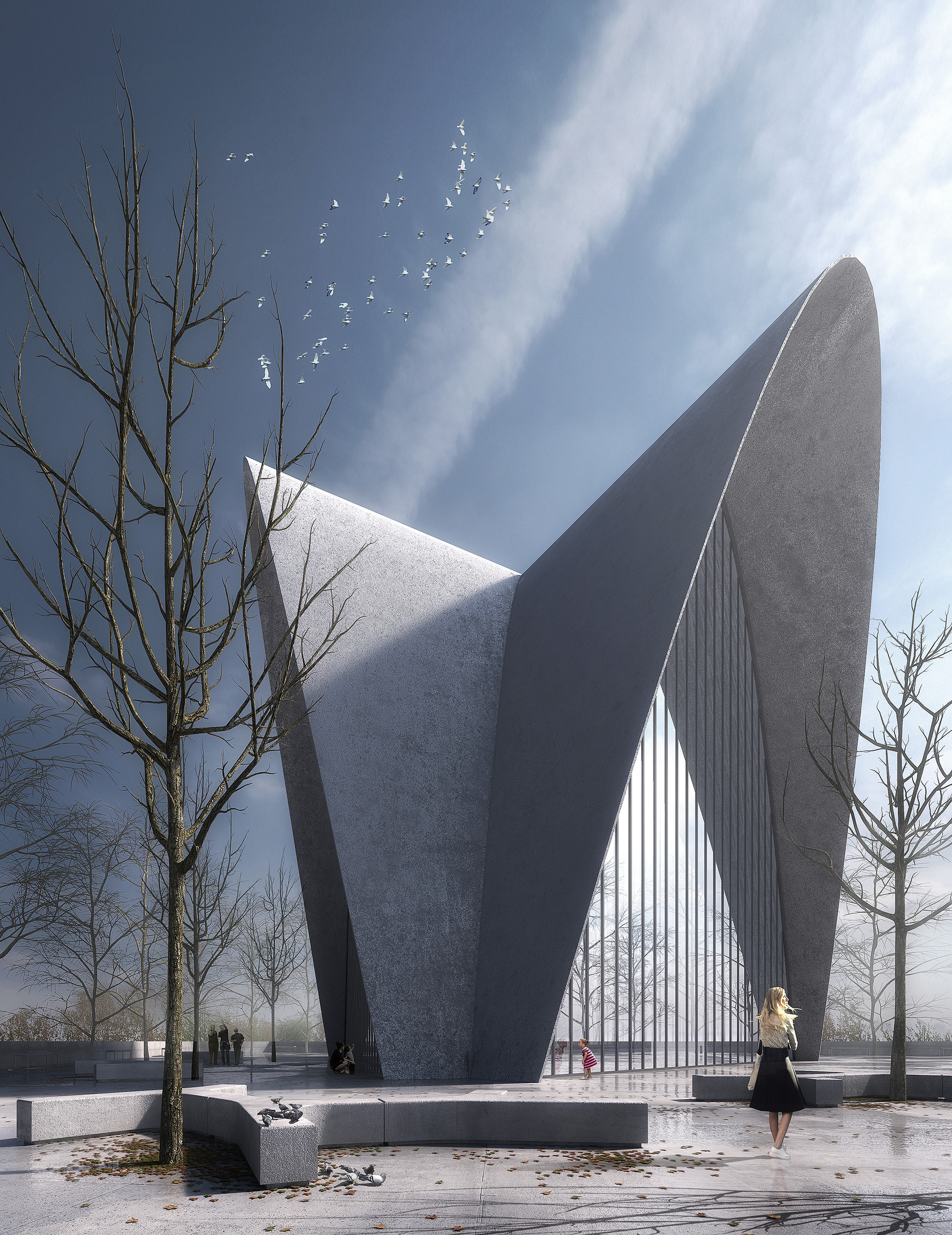 ArtStation - Meet Pier Luigi Nervi - New Norcia Cathedral, Perth ...