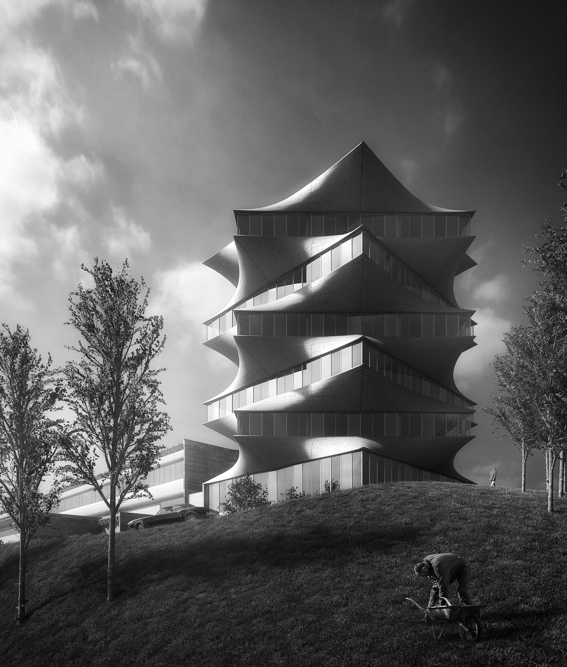 Meet Miguel Fisac - The Pagoda. #01 by Cristian Chierici : r ...