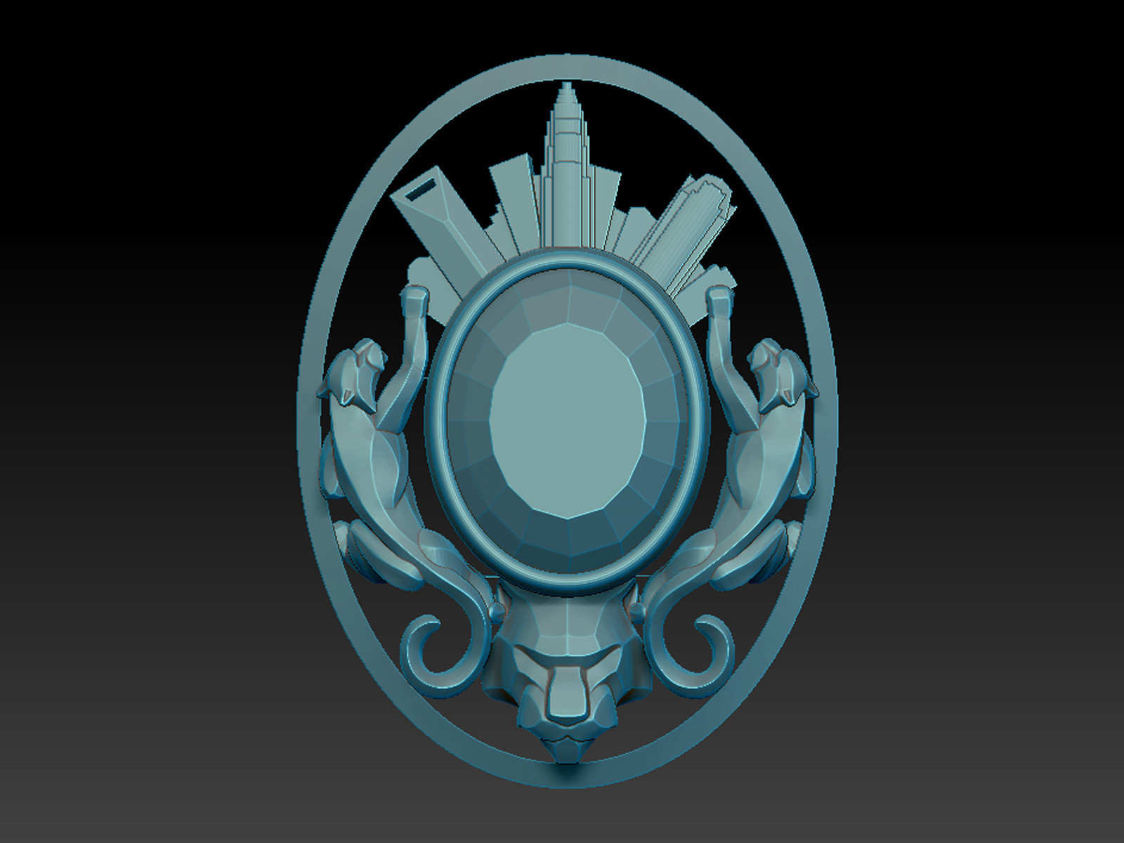 Benjamin Messer - Panther Pendant