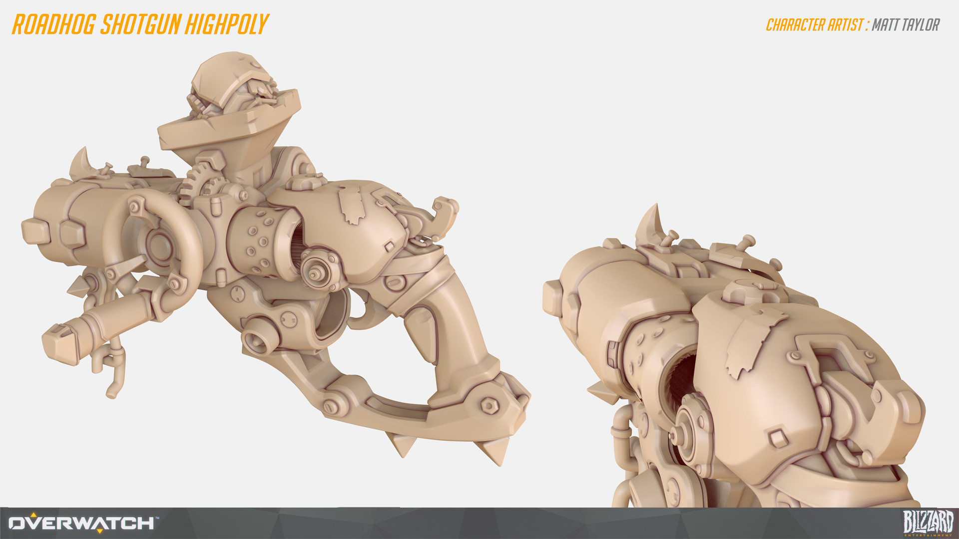 ArtStation - Overwatch - Roadhog gun