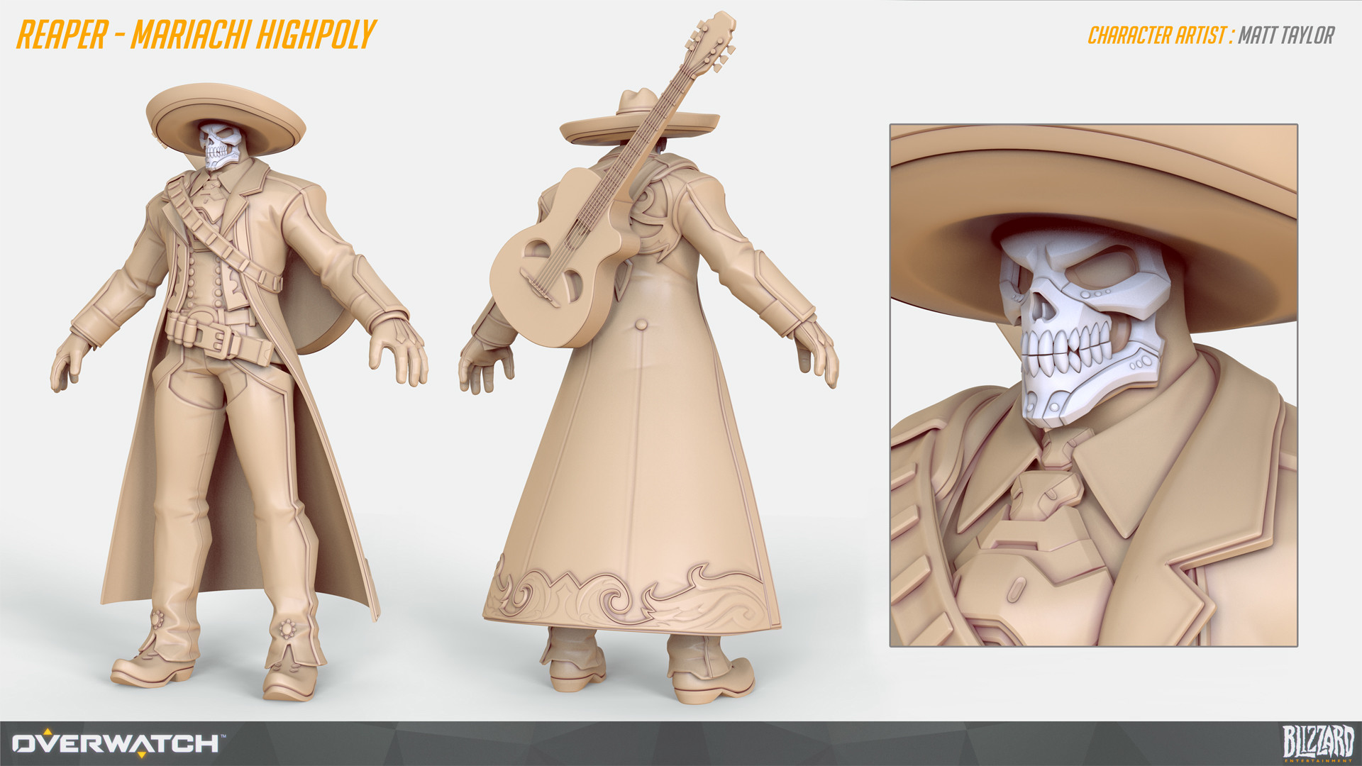 ArtStation - Overwatch - Reaper : Mariachi