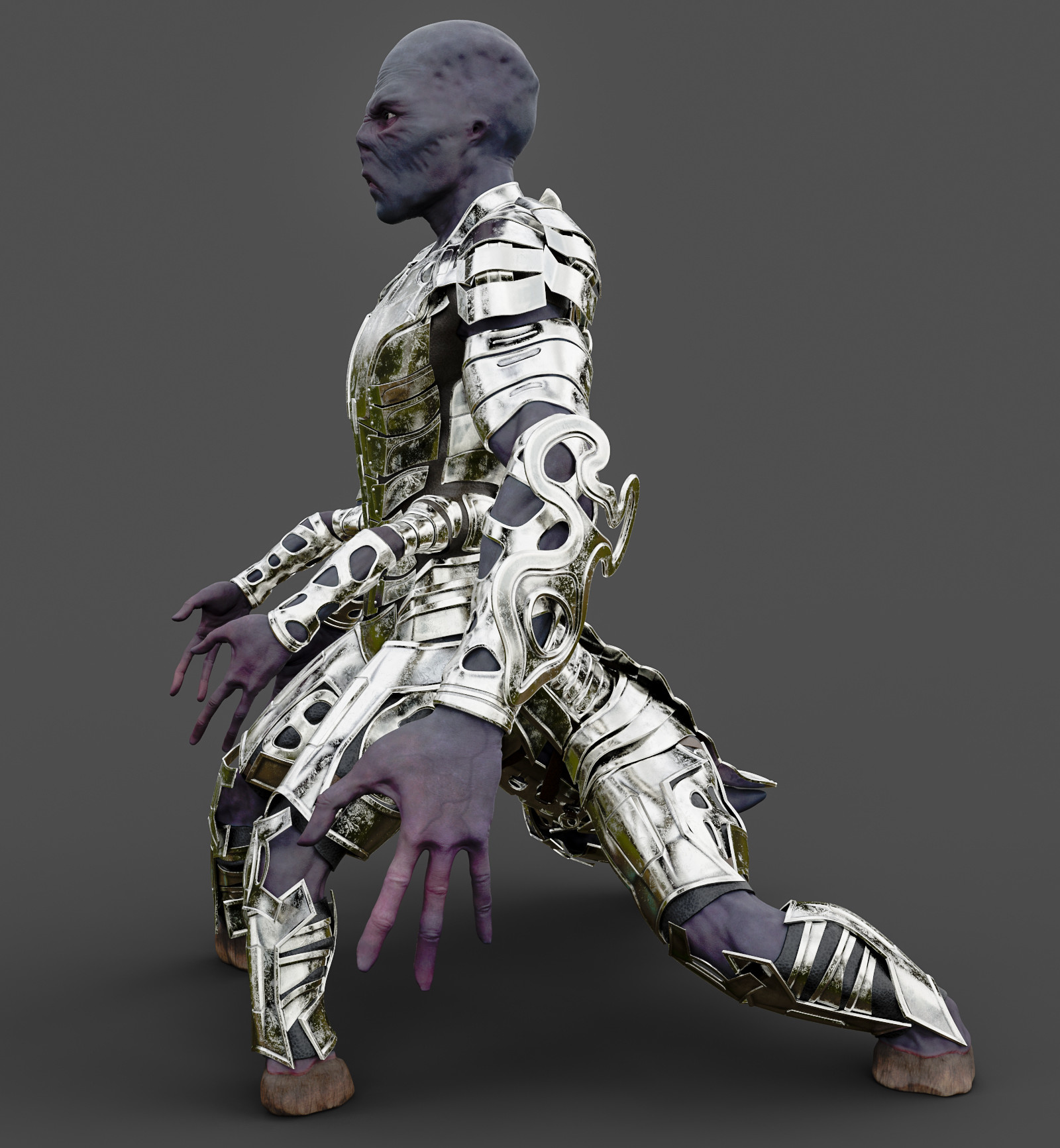 The Jhambi - 4-Leg Alien WIP