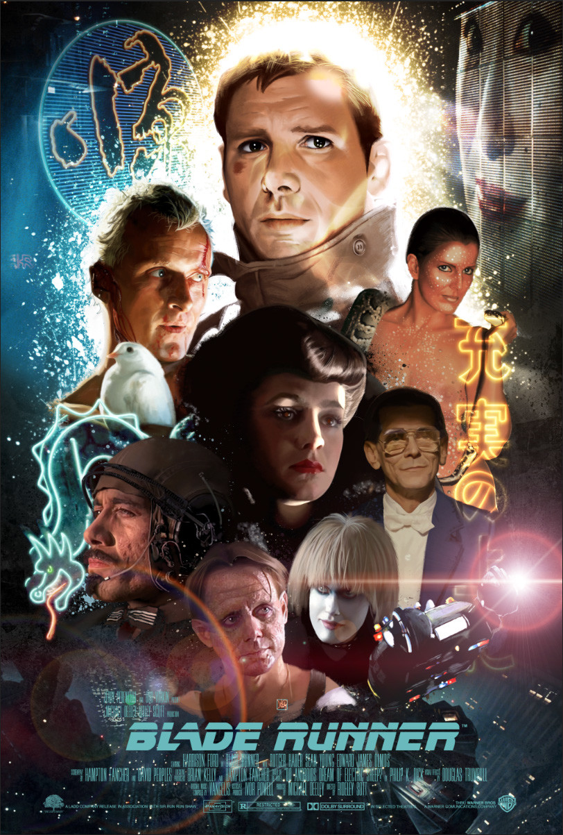 ArtStation - BLADE RUNNER POSTER