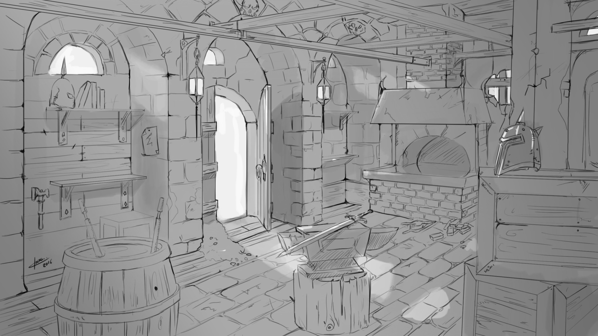 ArtStation - The Smithy