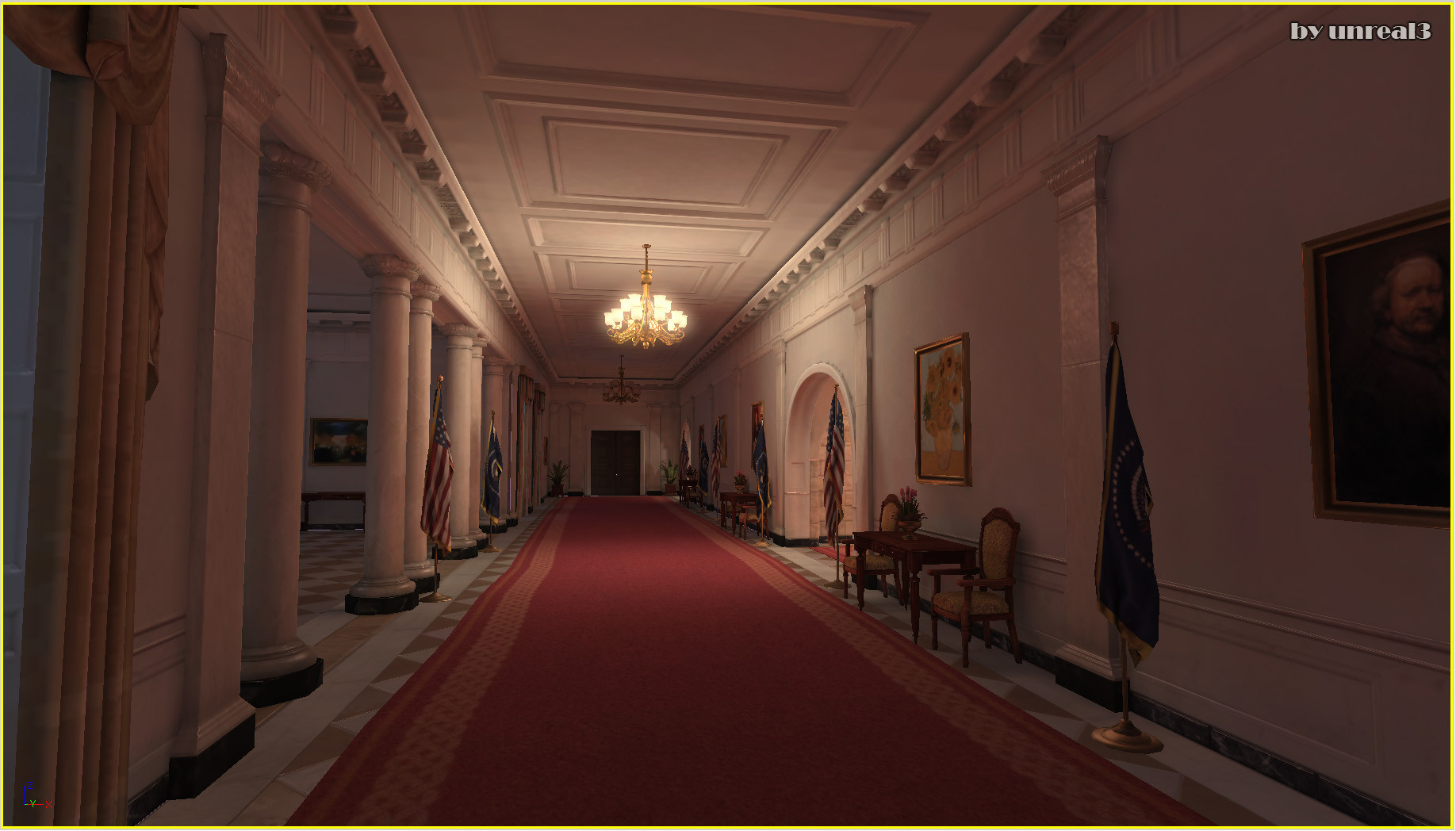 ArtStation - white house