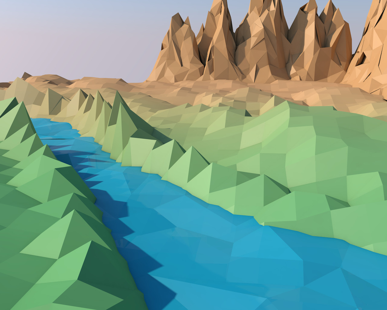 ArtStation - My first 3D world