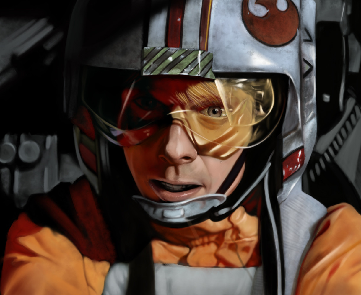 ArtStation - Luke Fighter Pilot
