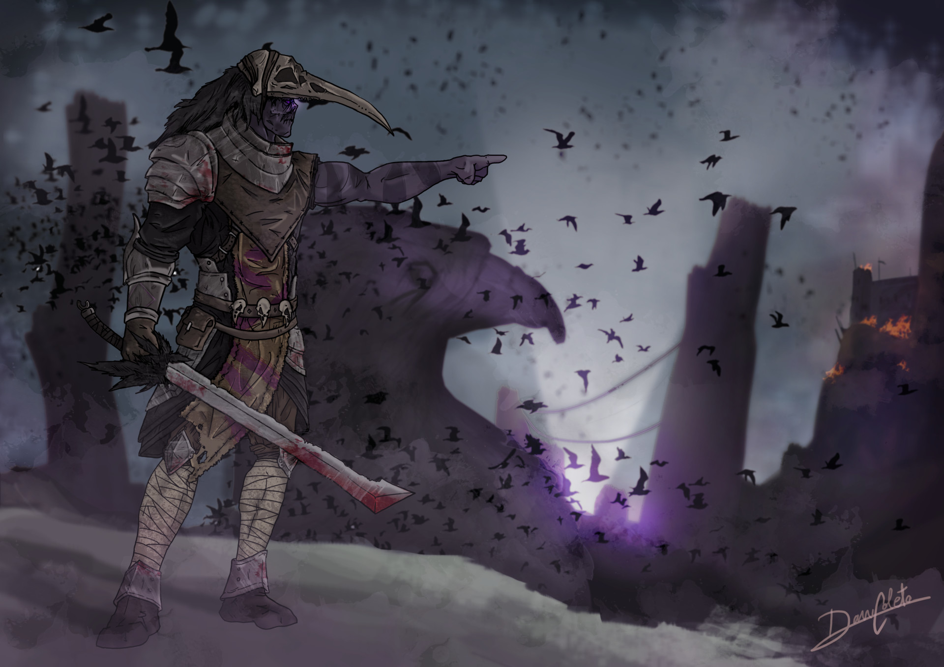 ArtStation - Crow Invasion