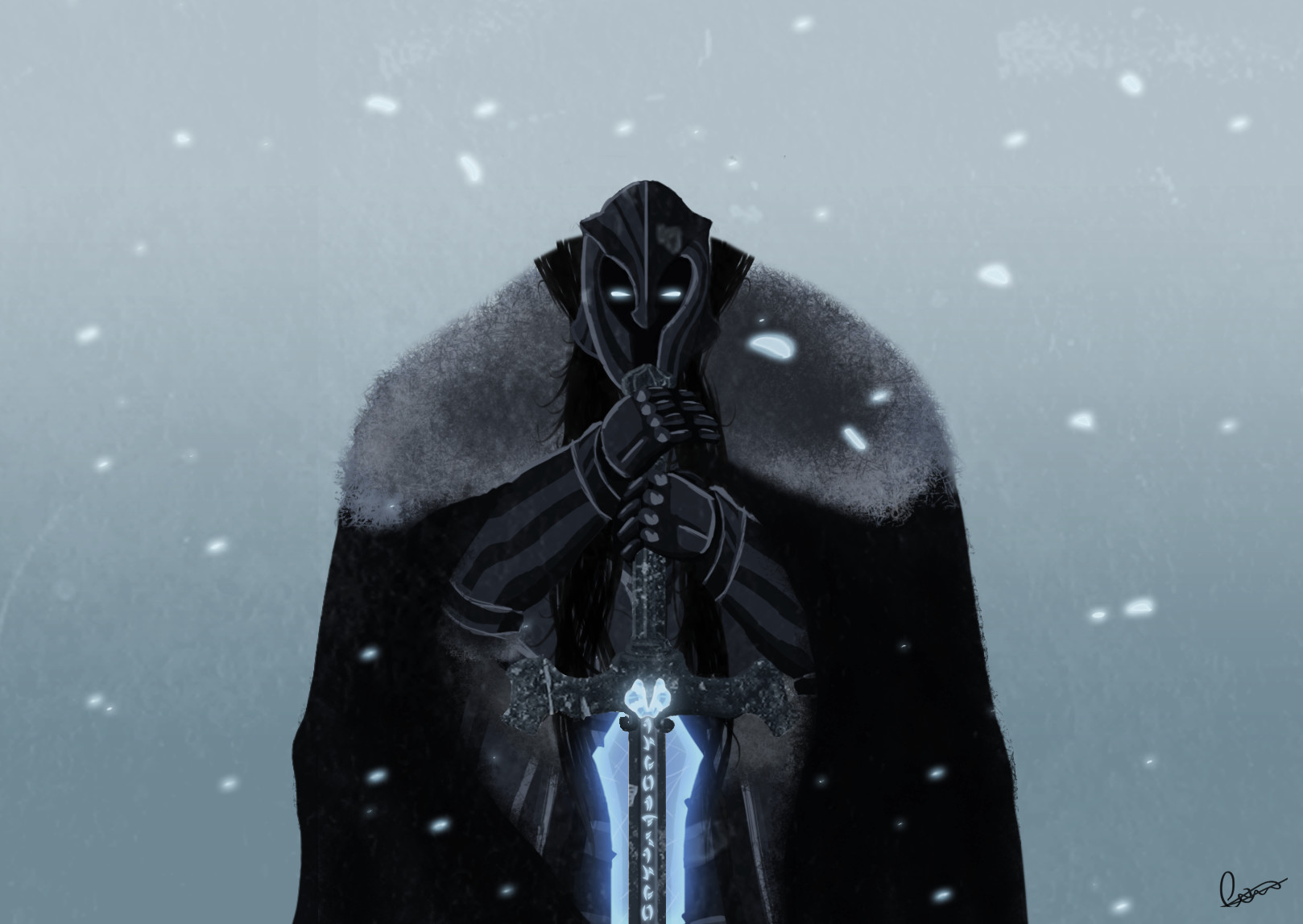 ArtStation - Blizzard Knight