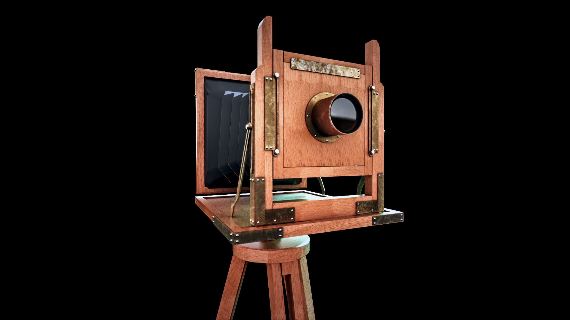 ArtStation - Large Format Camera Model