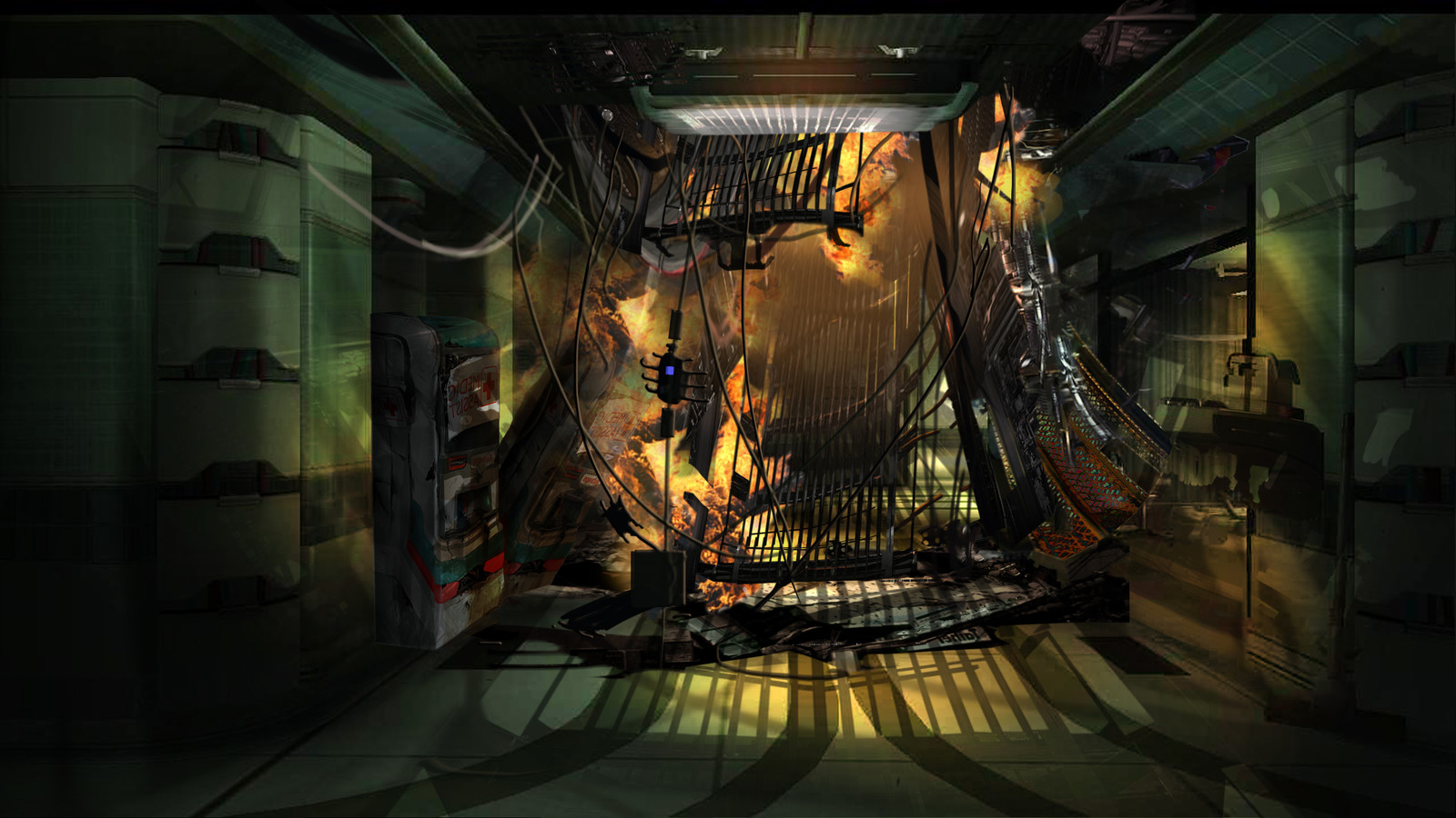 Joel Boucquemont - Dead Space 2 - Environments