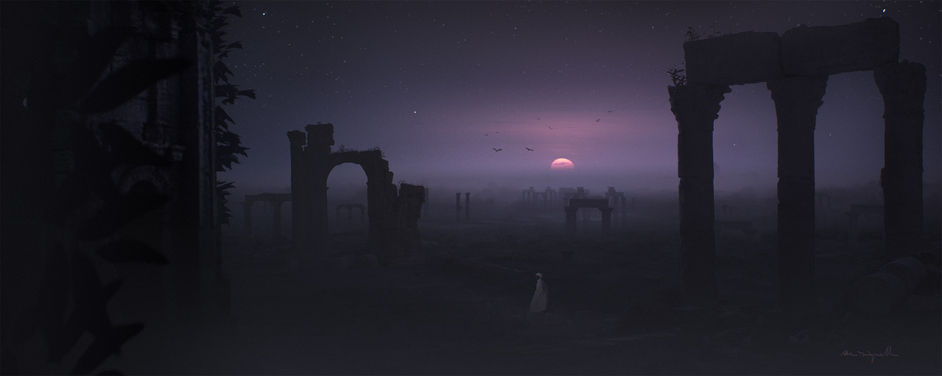 ArtStation - Ruins Landscape