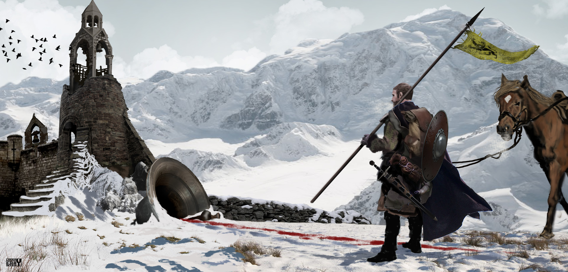 ArtStation - The Bell Tower.