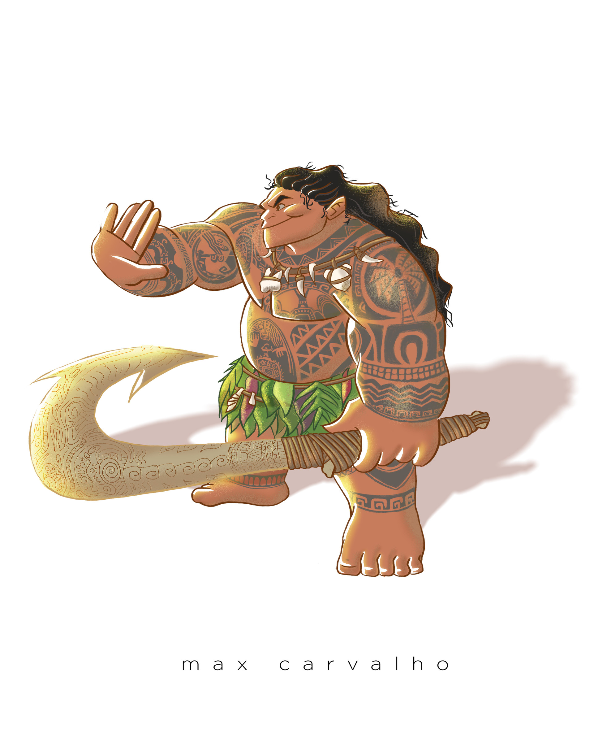 ArtStation - Maui Demigod