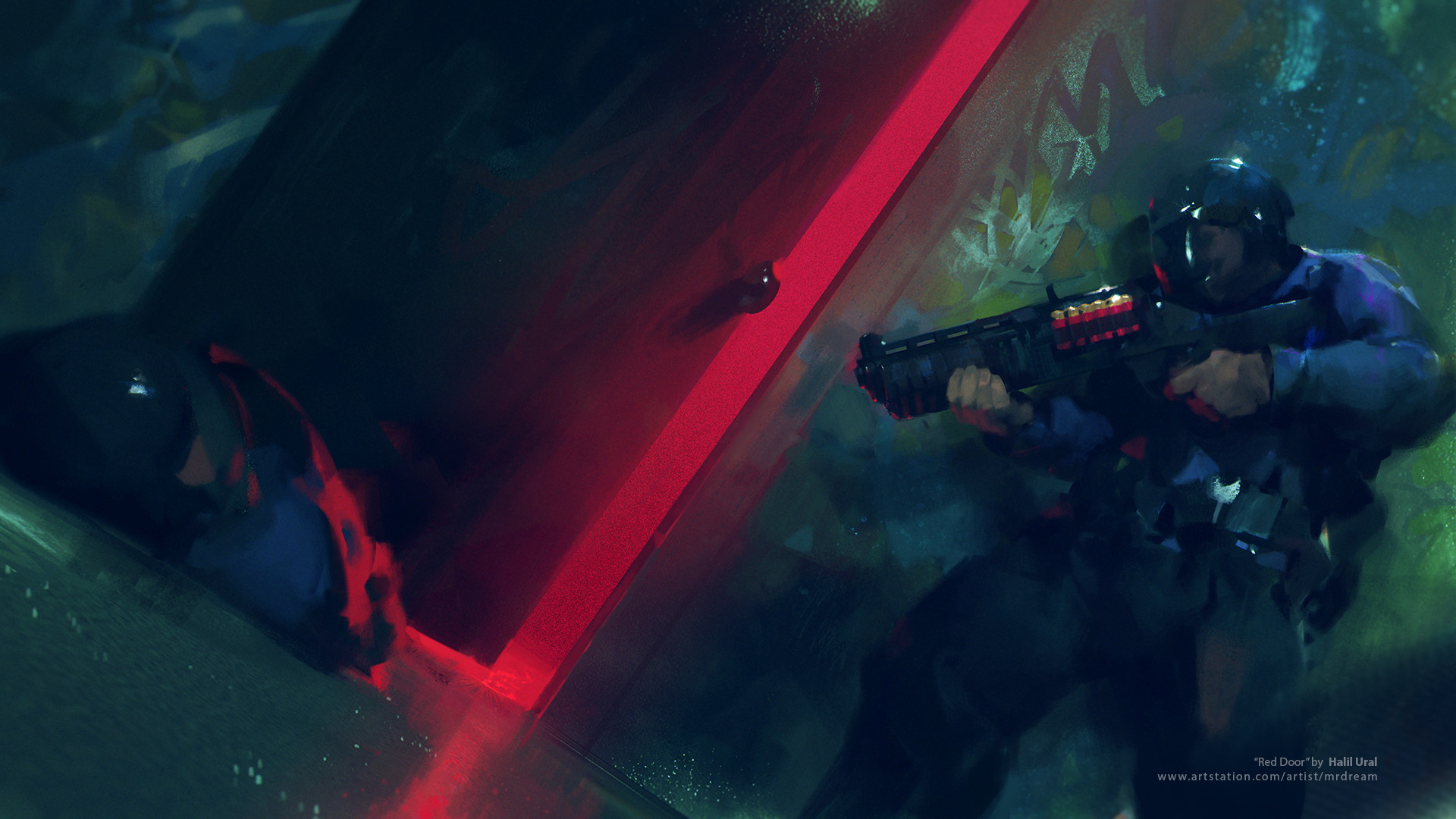 ArtStation - Red Door