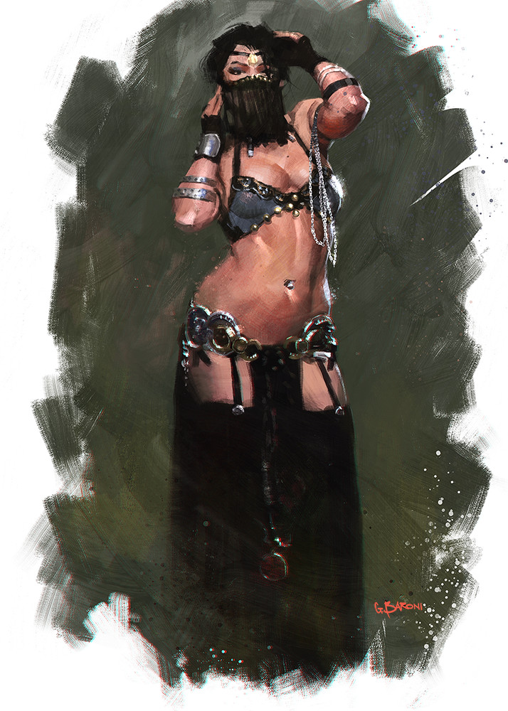 ArtStation - belly dancer