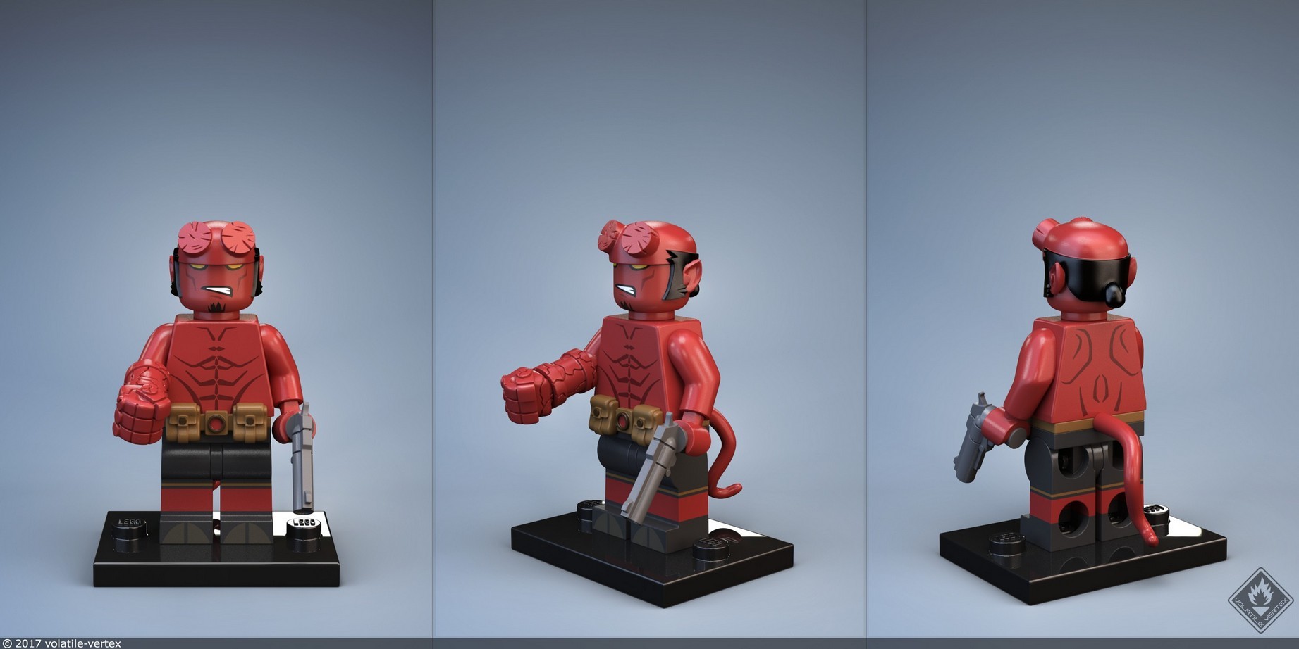 ArtStation - LEGO Hellboy remake 2017