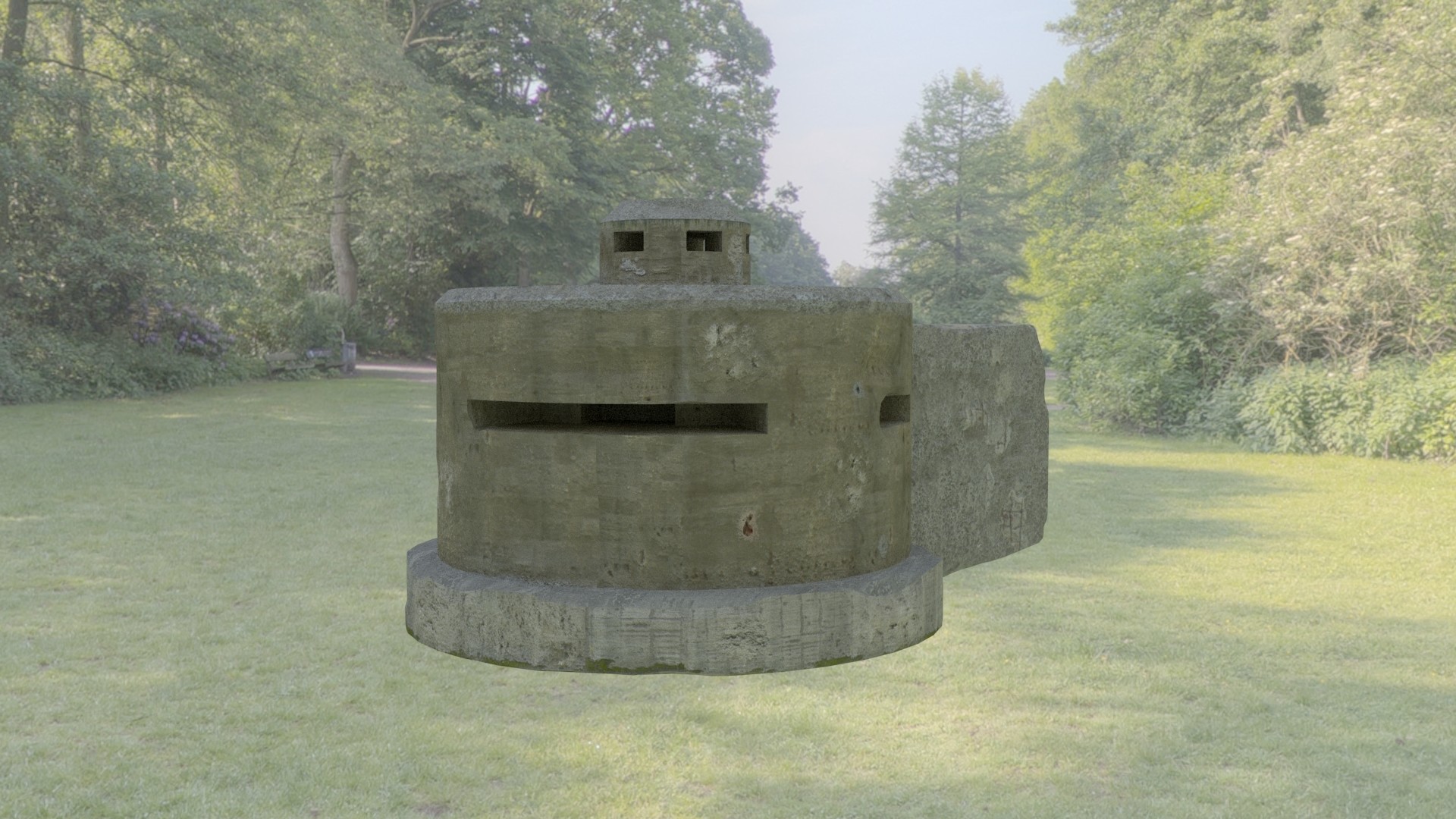 ArtStation - Bunker Second World War