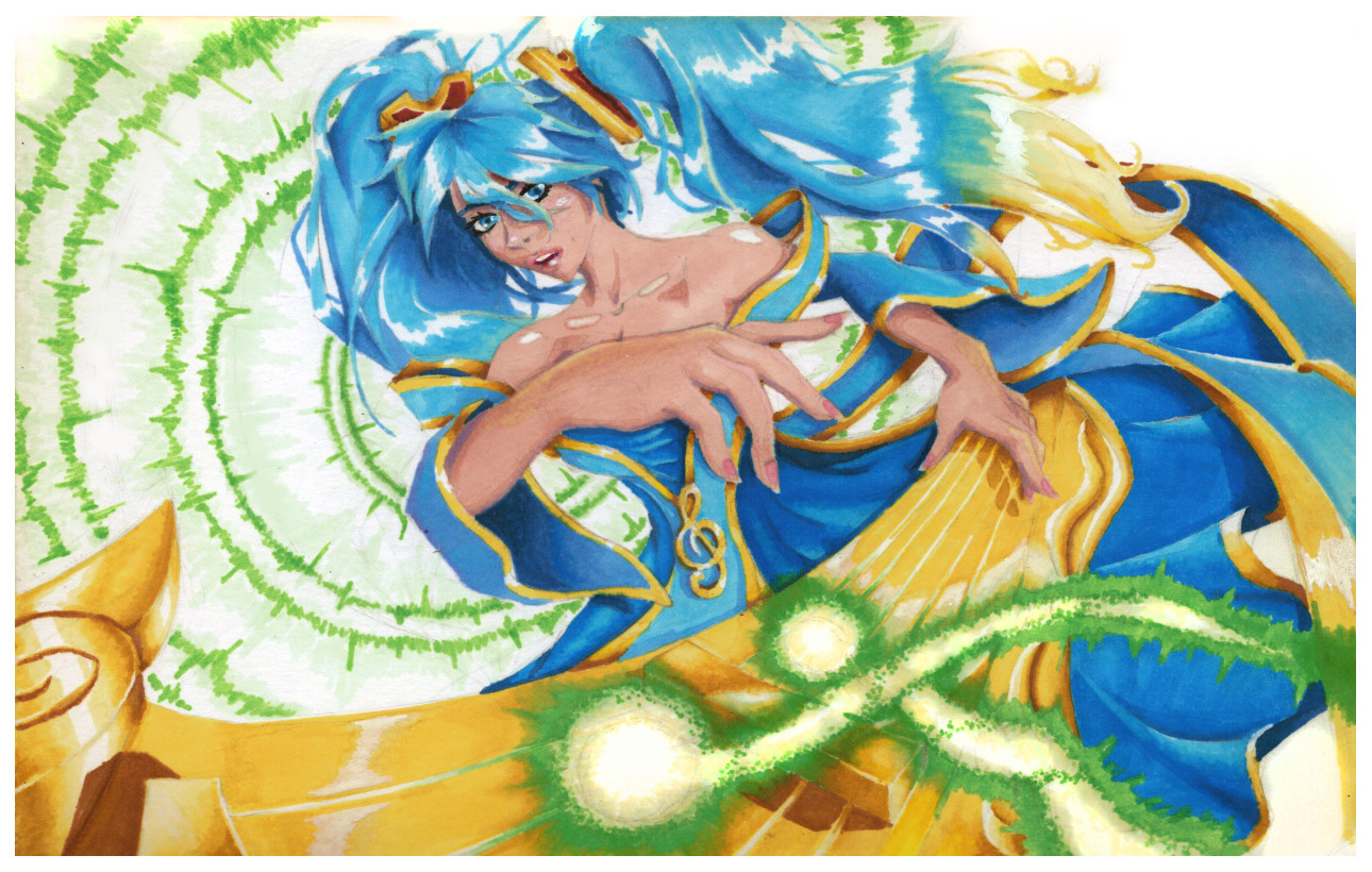 ArtStation - Sona Fan art