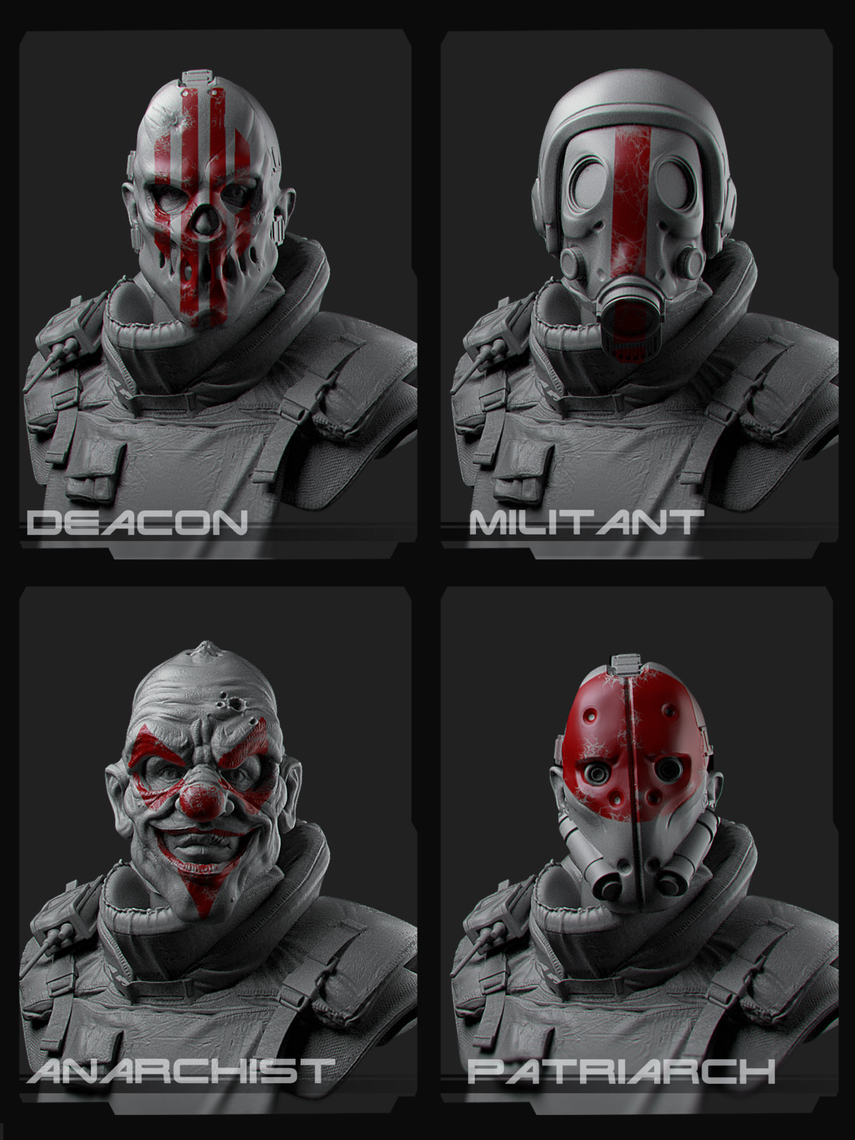 Jonathan Derby - Military Masks