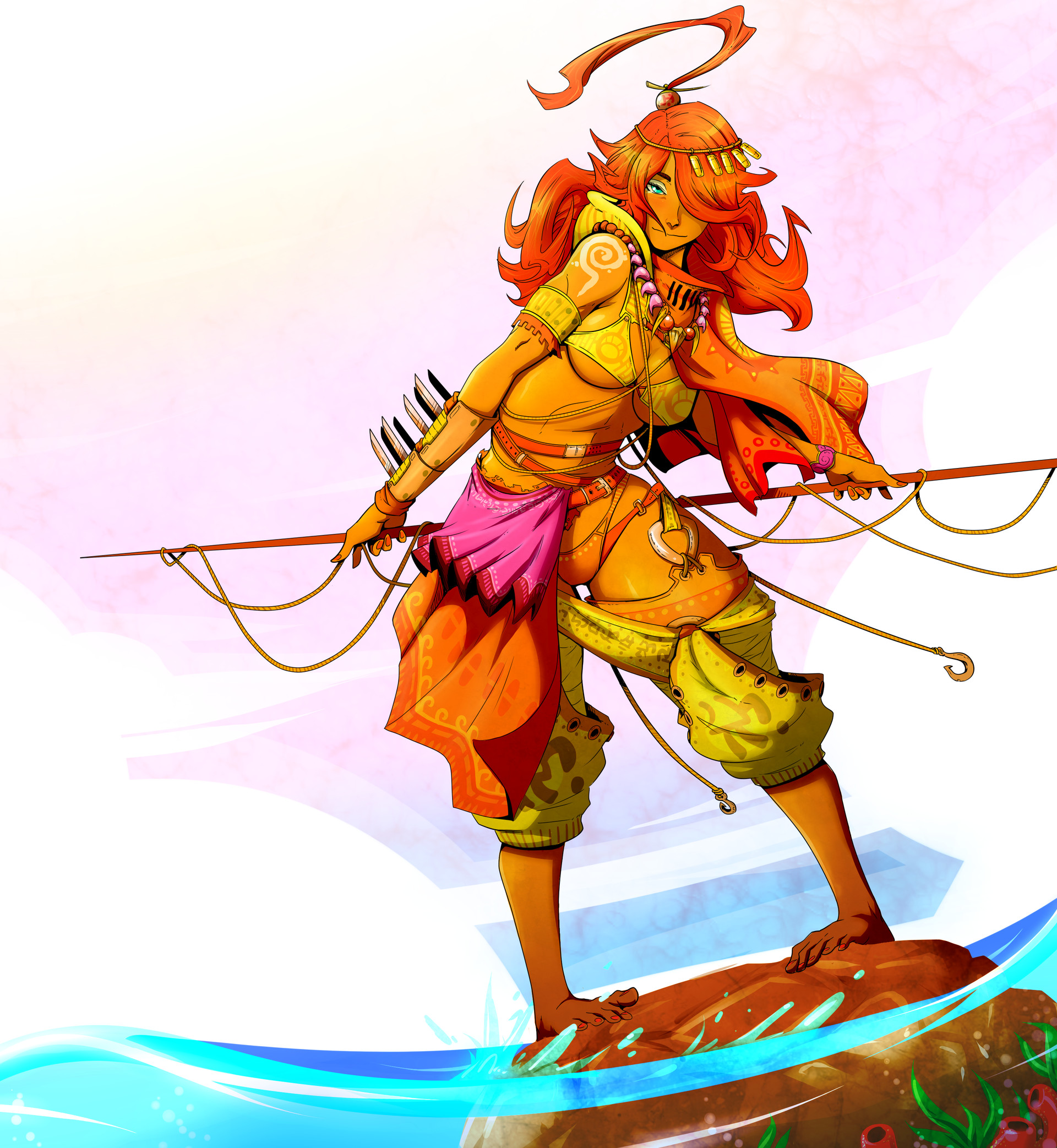 ArtStation - Sea Amazoness