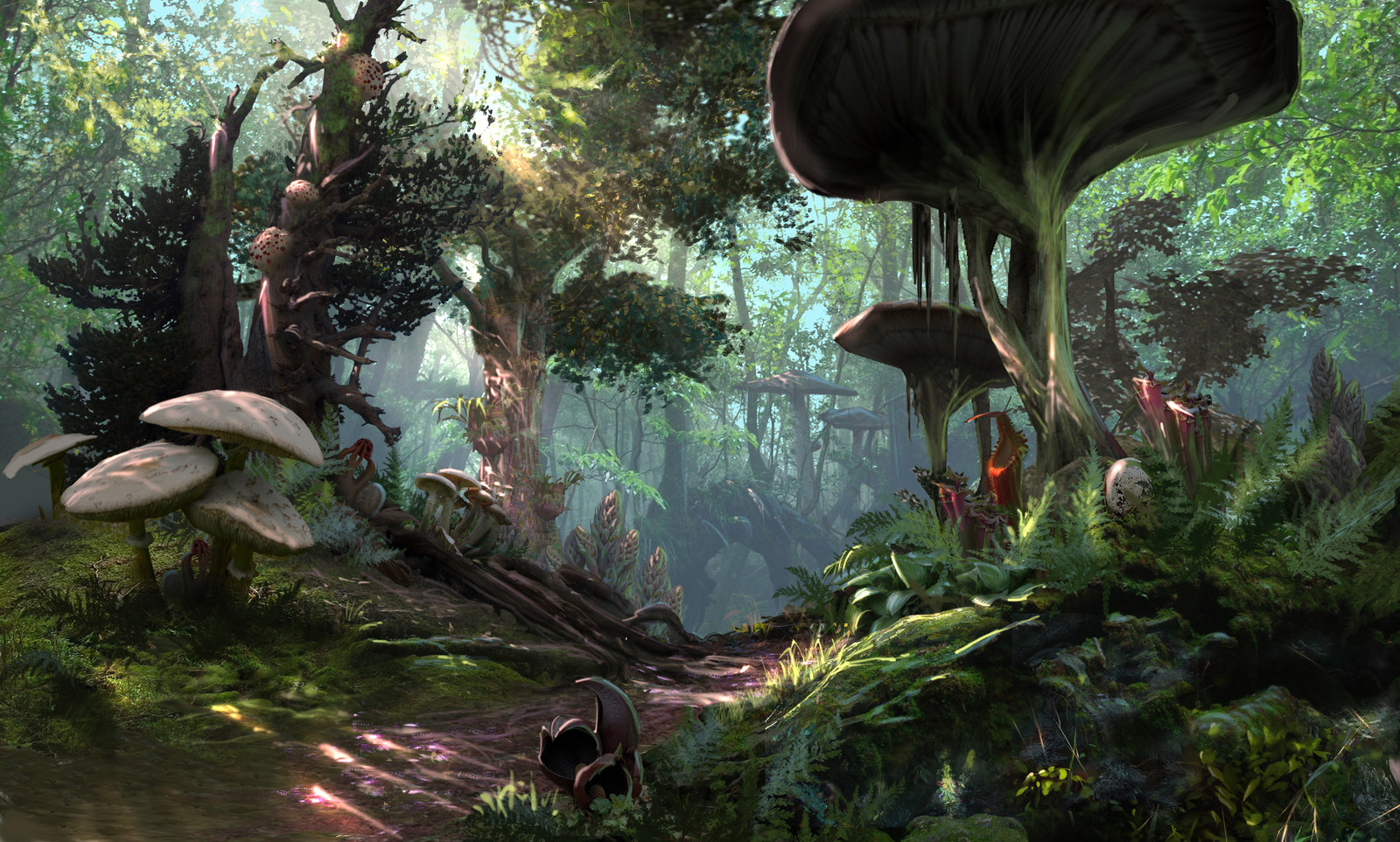 Joseph Watmough - Morrowind Forest Joseph Watmough - Morrowind Forest