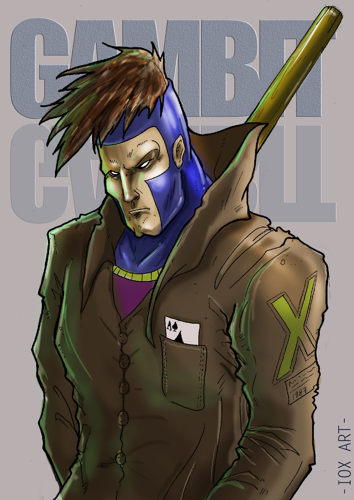 ArtStation - Gambit by iox art