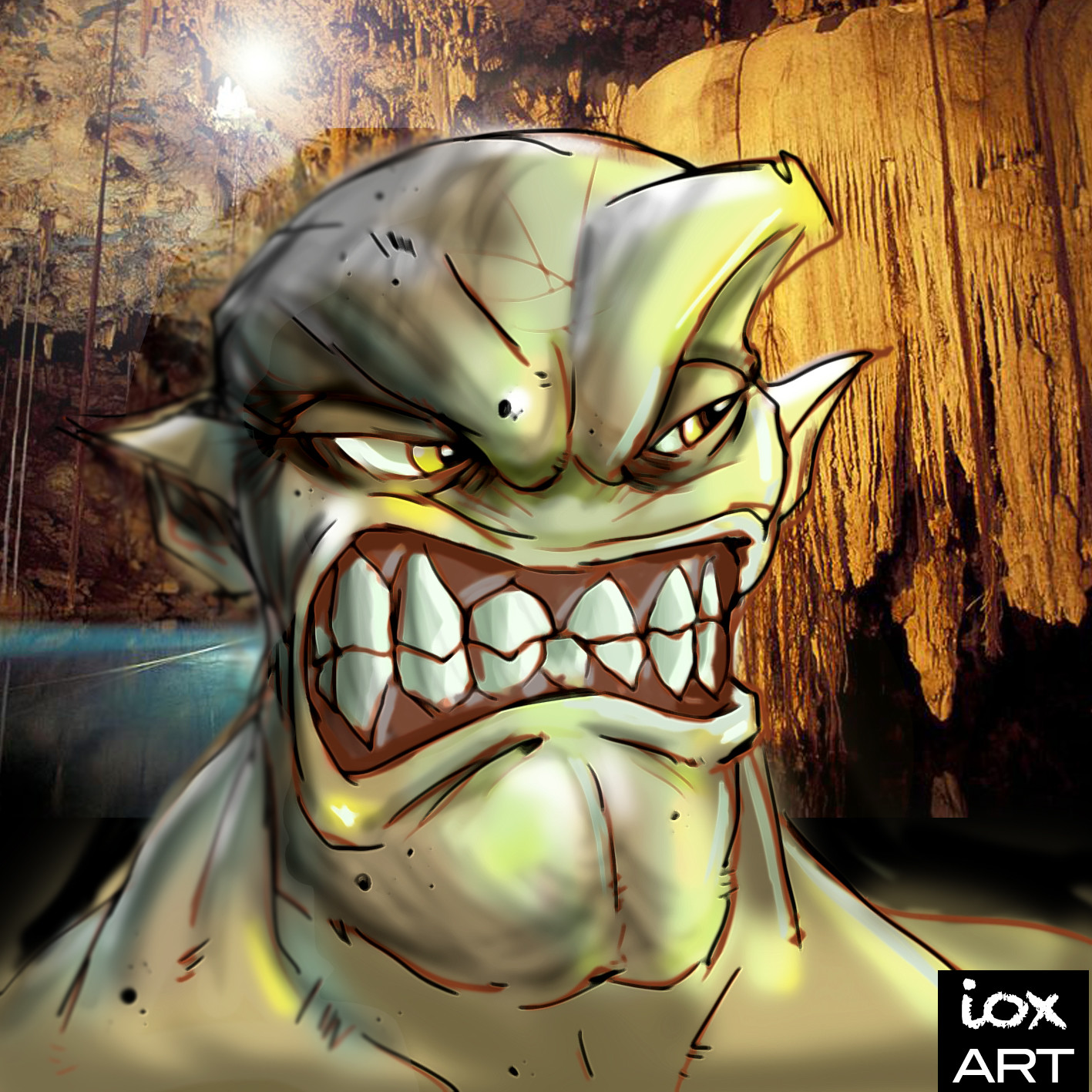 iOX ARTIST - Orc by iox art