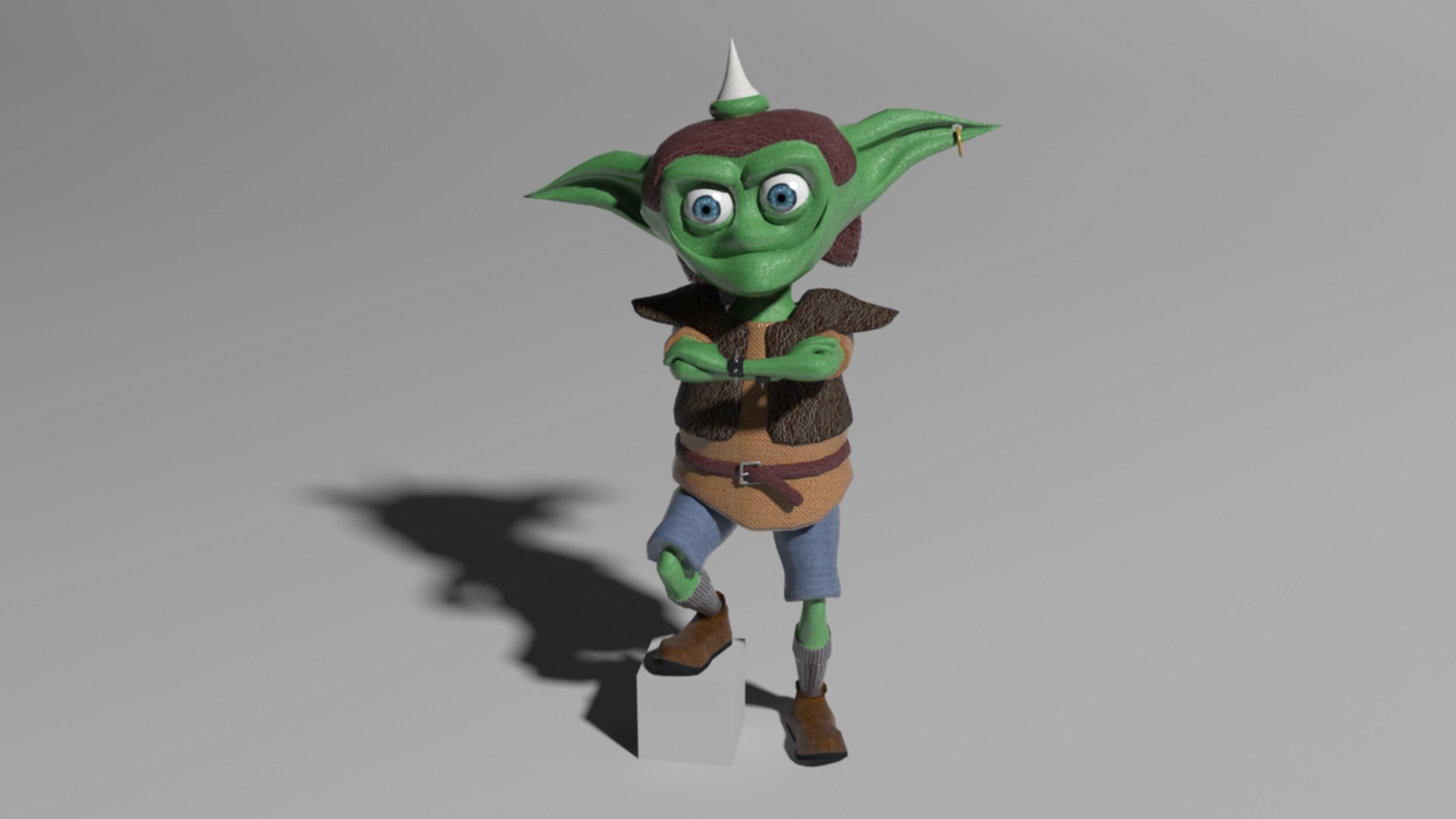 ArtStation - Low-Poly Modeling of a Character