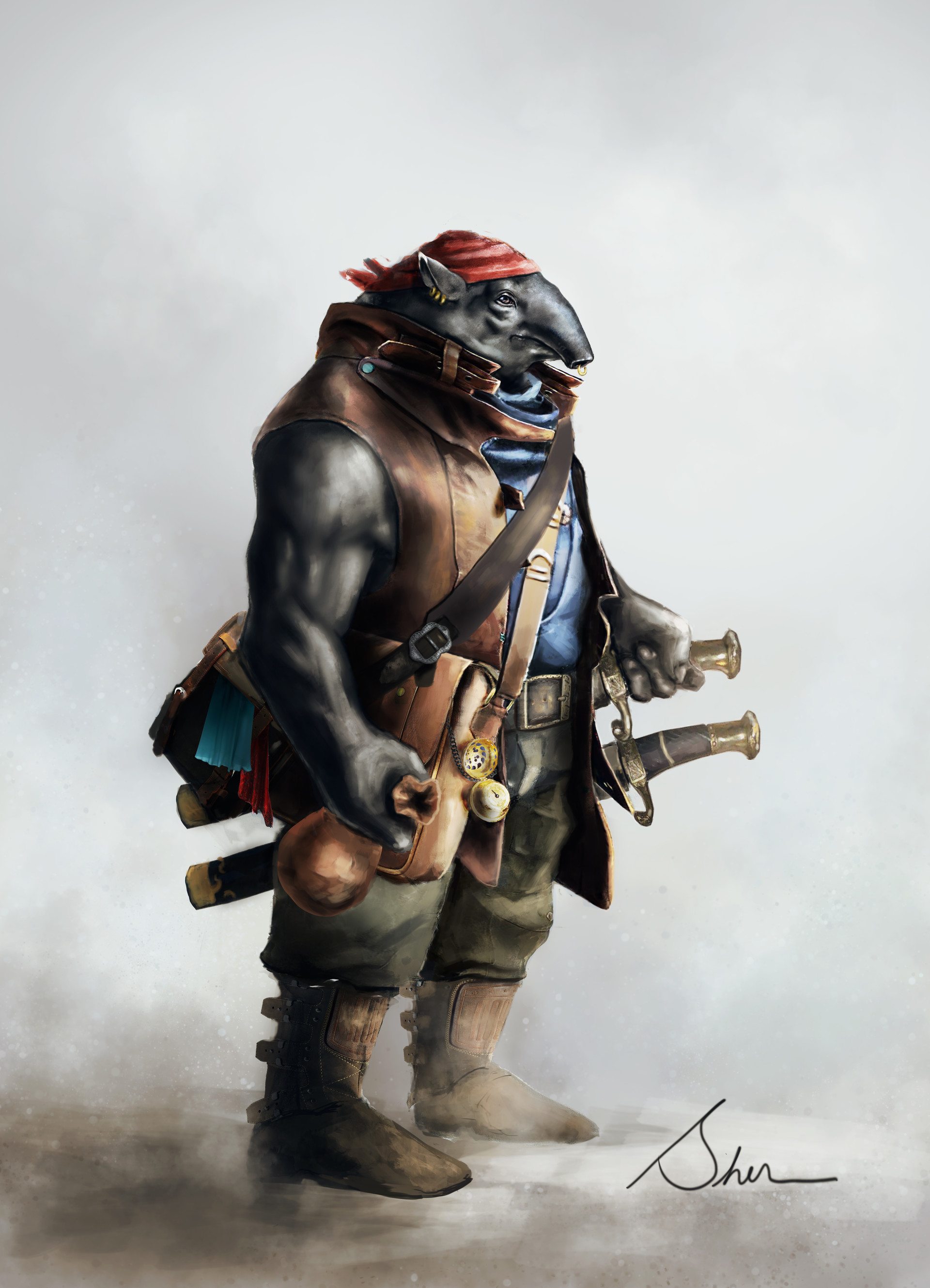 ArtStation - Pirate Rogue Trader