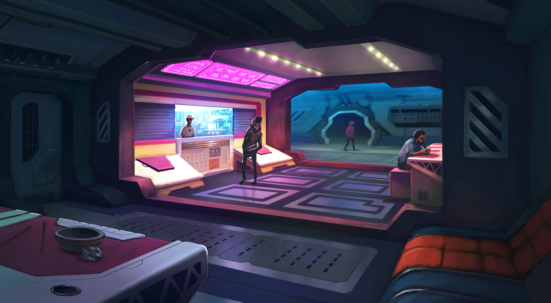 ArtStation - Local eatery