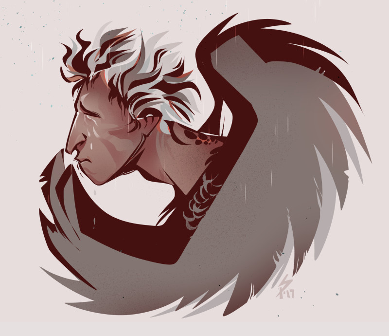 ArtStation - Sad Vrani Lady