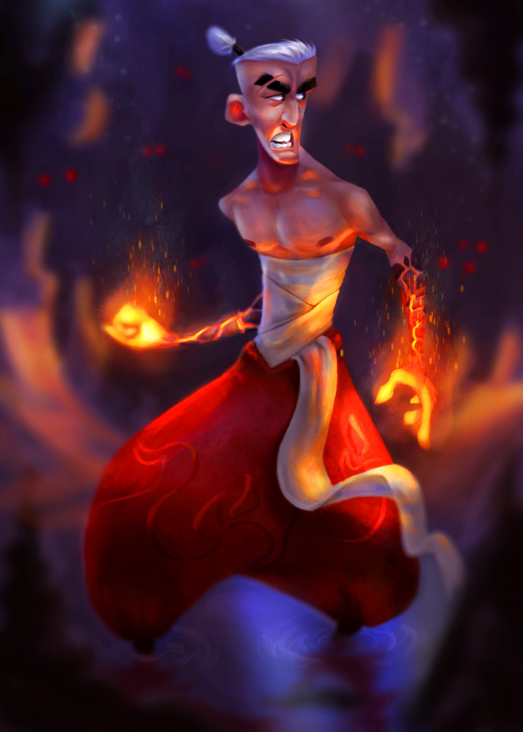 ArtStation - Fire Eater