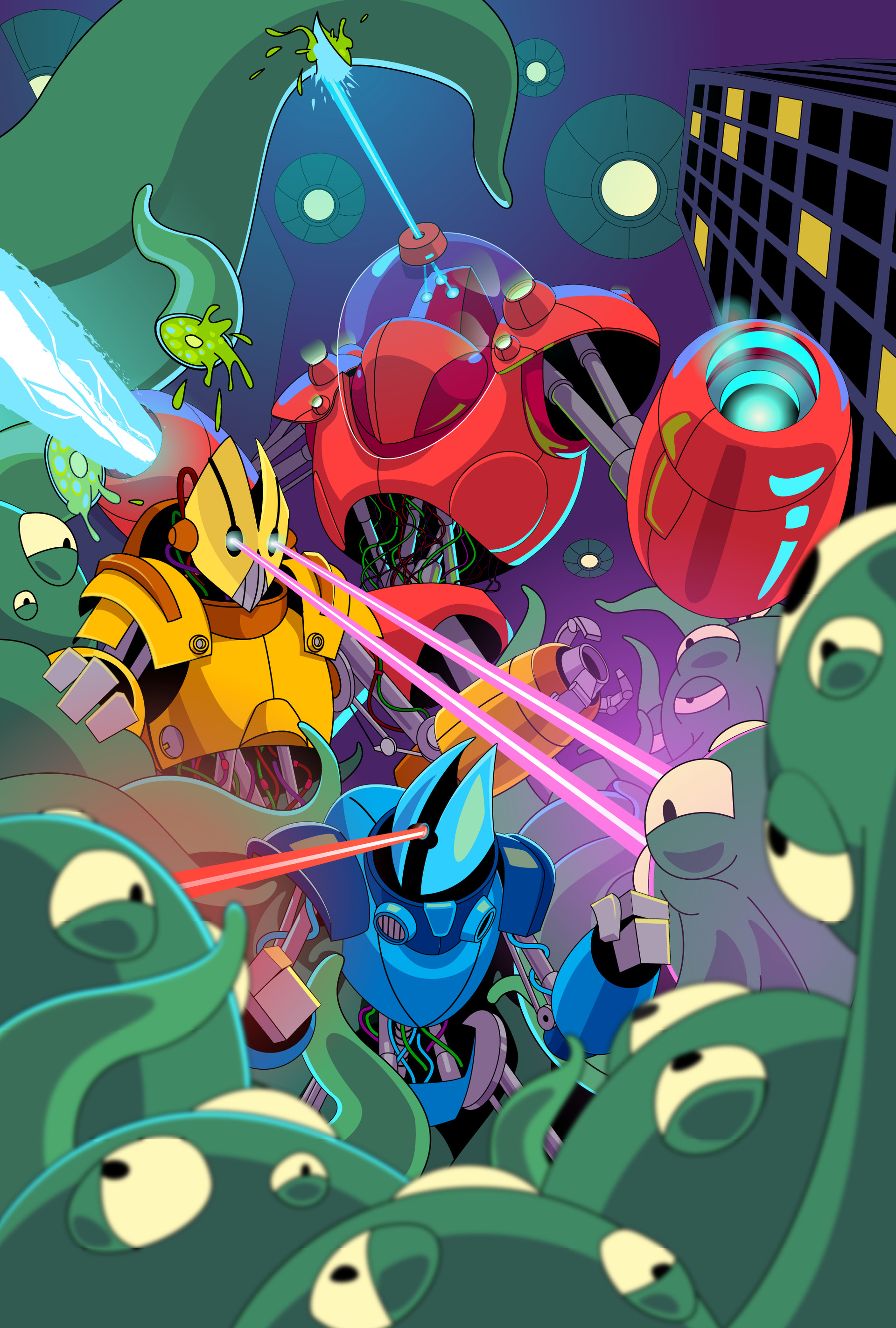 ArtStation - Robomen Assemble!