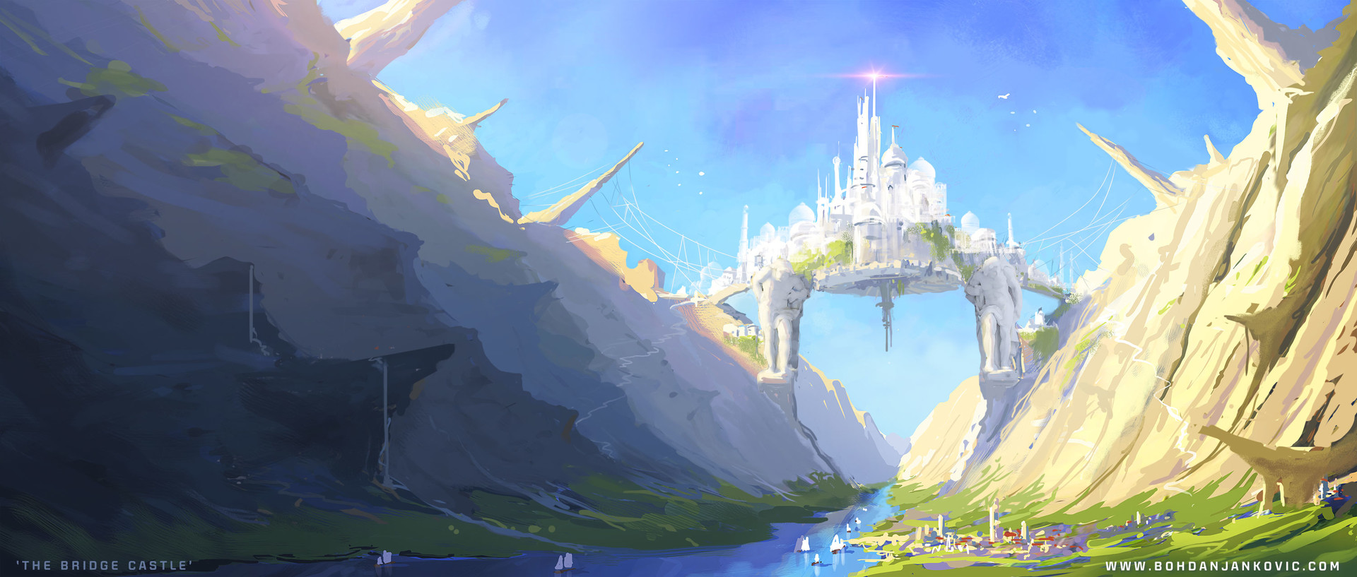 ArtStation - The Bridge Castle