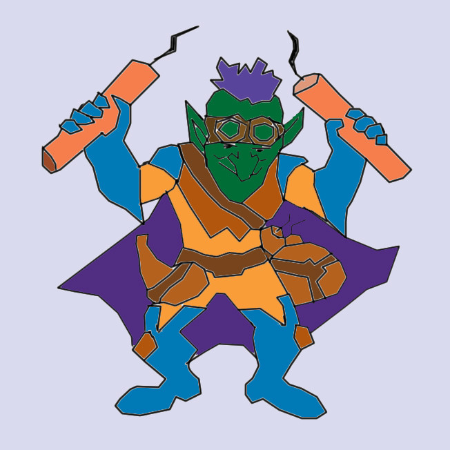 ArtStation - goblin( low poly model)