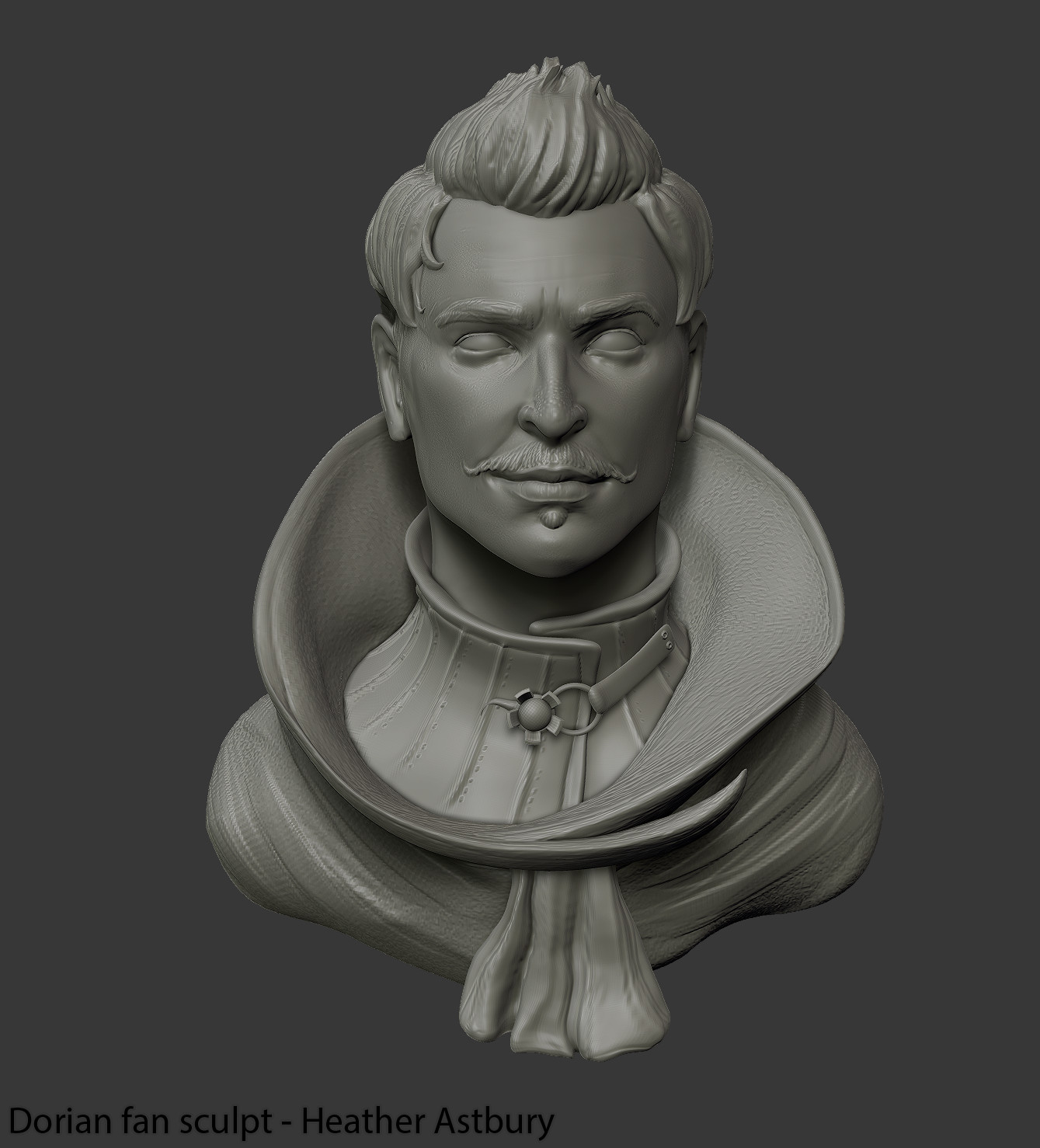 ArtStation - Dorian fan bust