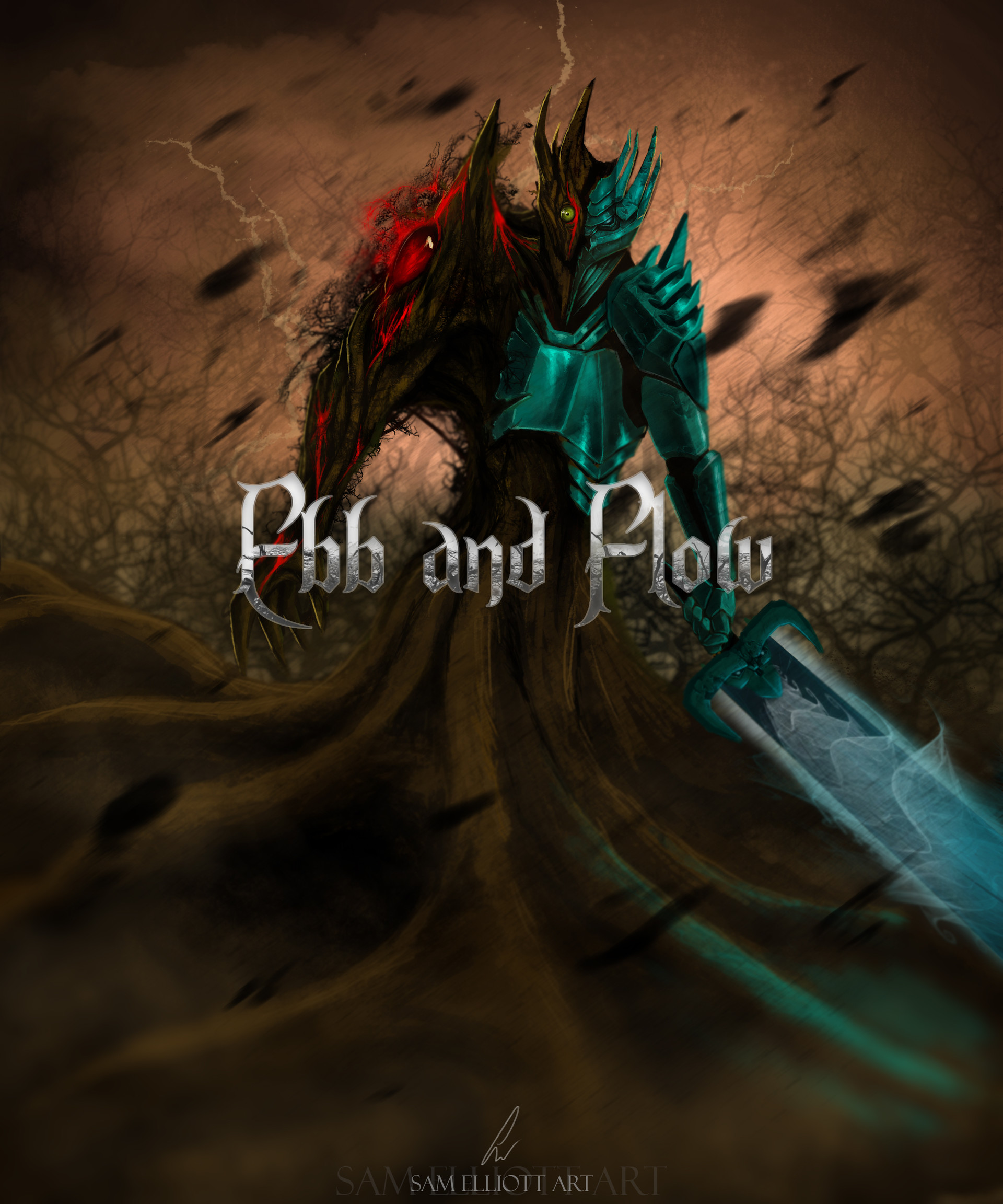 Sam Elliott - DnD illustration