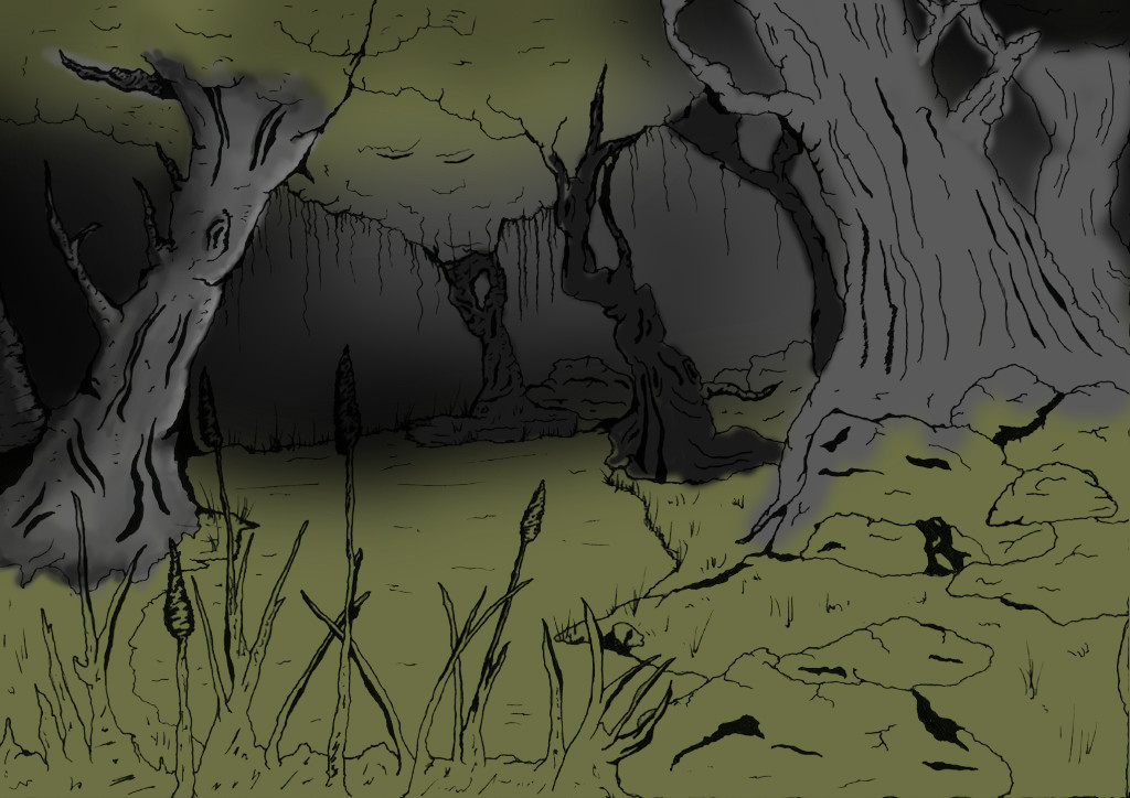 Swamps Drawing