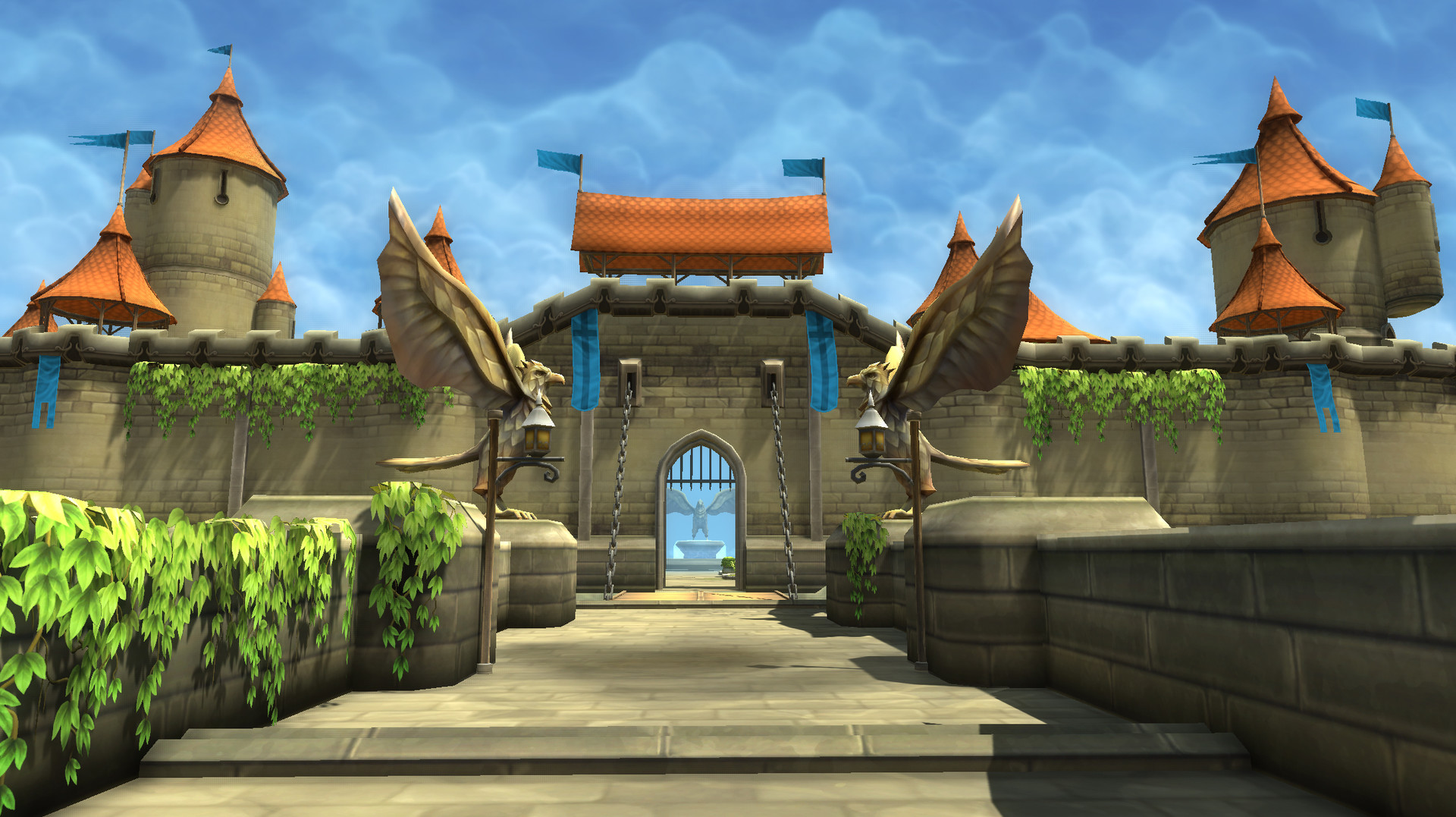 ArtStation - Hand painted Castle