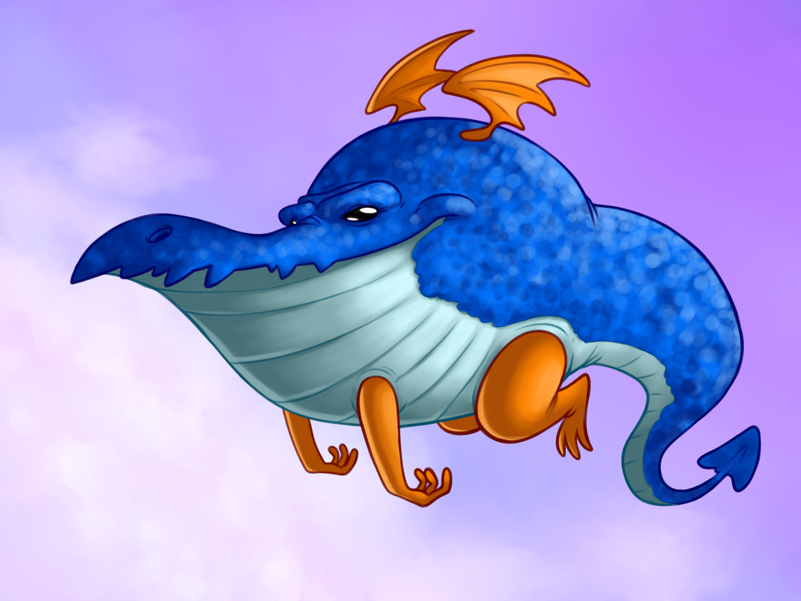 ArtStation - Blue Dragon