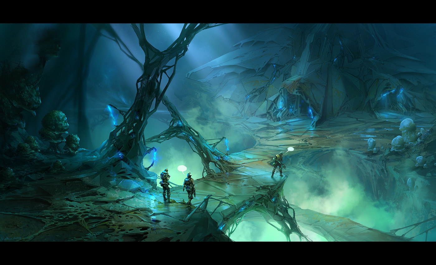 ArtStation - Volge Habitat Studies