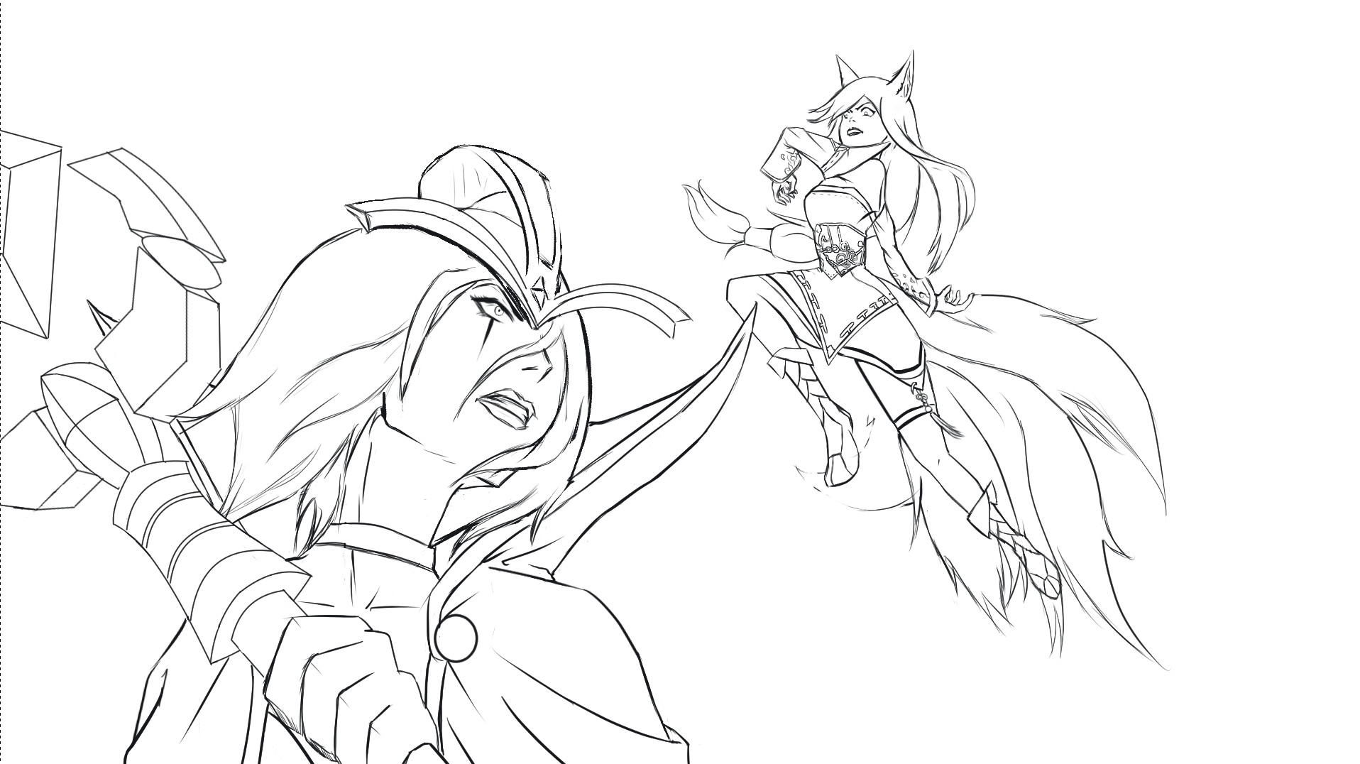 Ahri And Leblanc