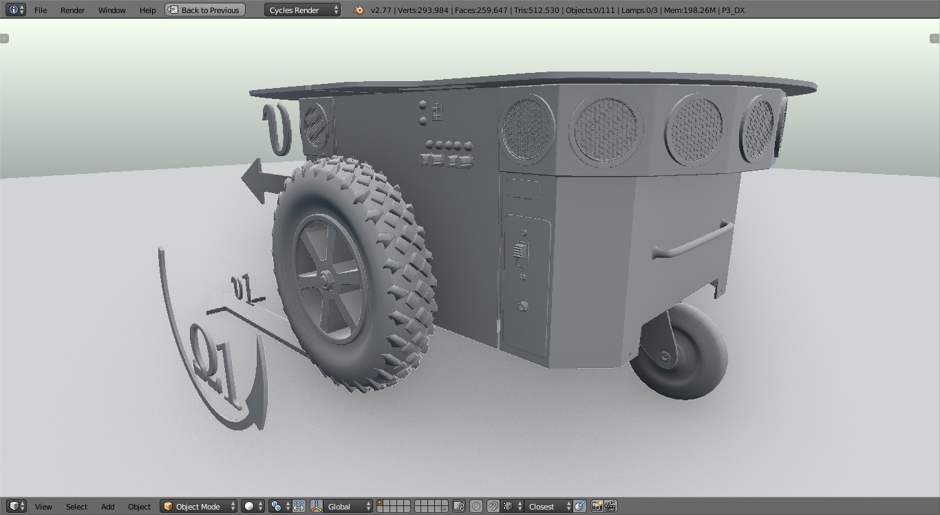 Aynur Zakirov - Pioneer 3-DX mobile robot