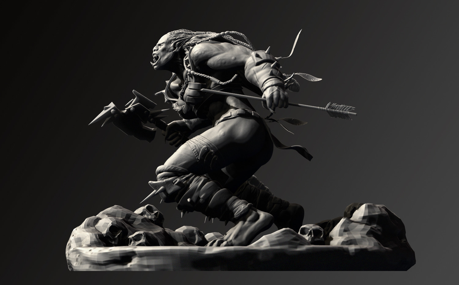 ArtStation - orc-female