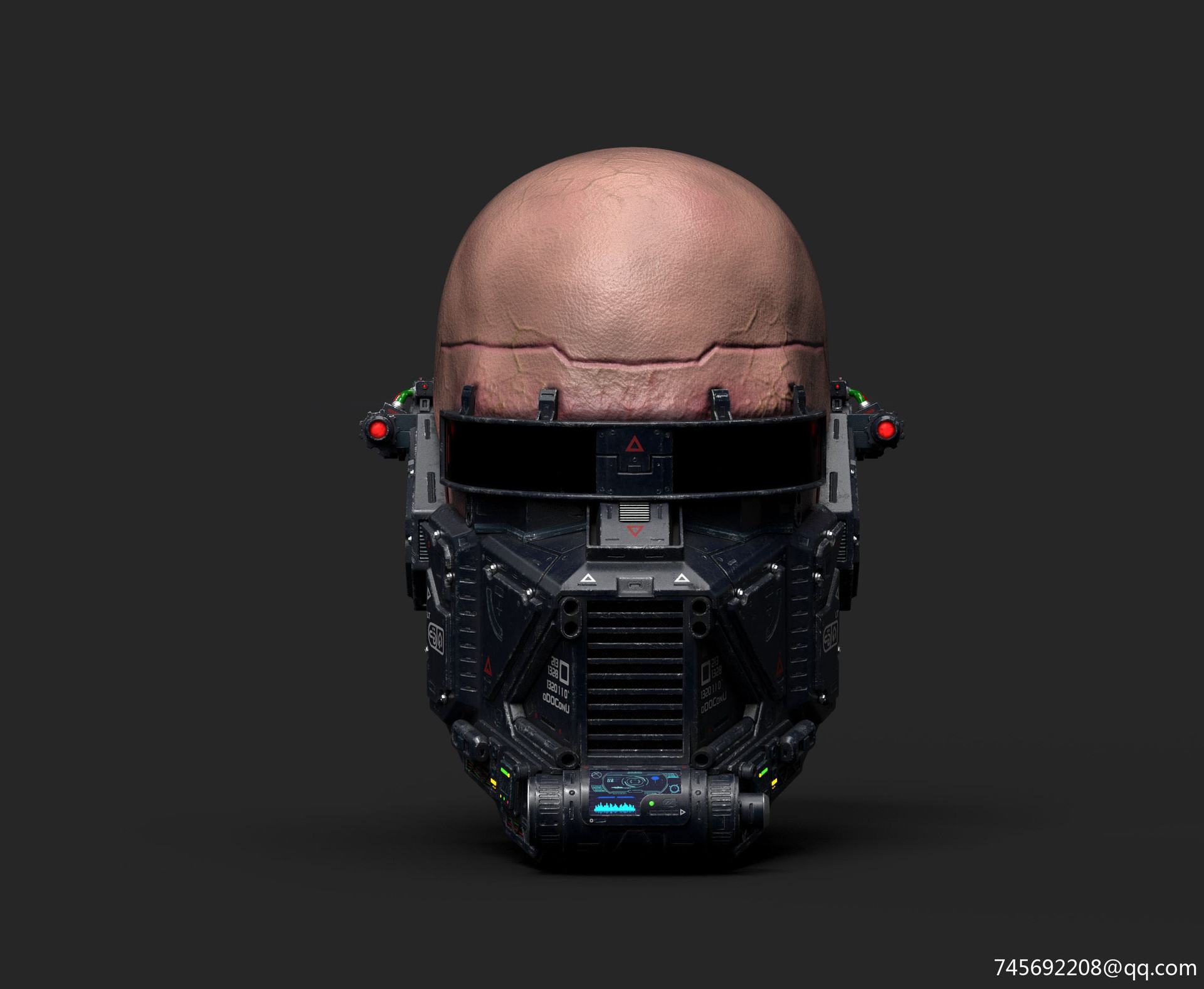 Pang jiquan - Sci-fi mask
