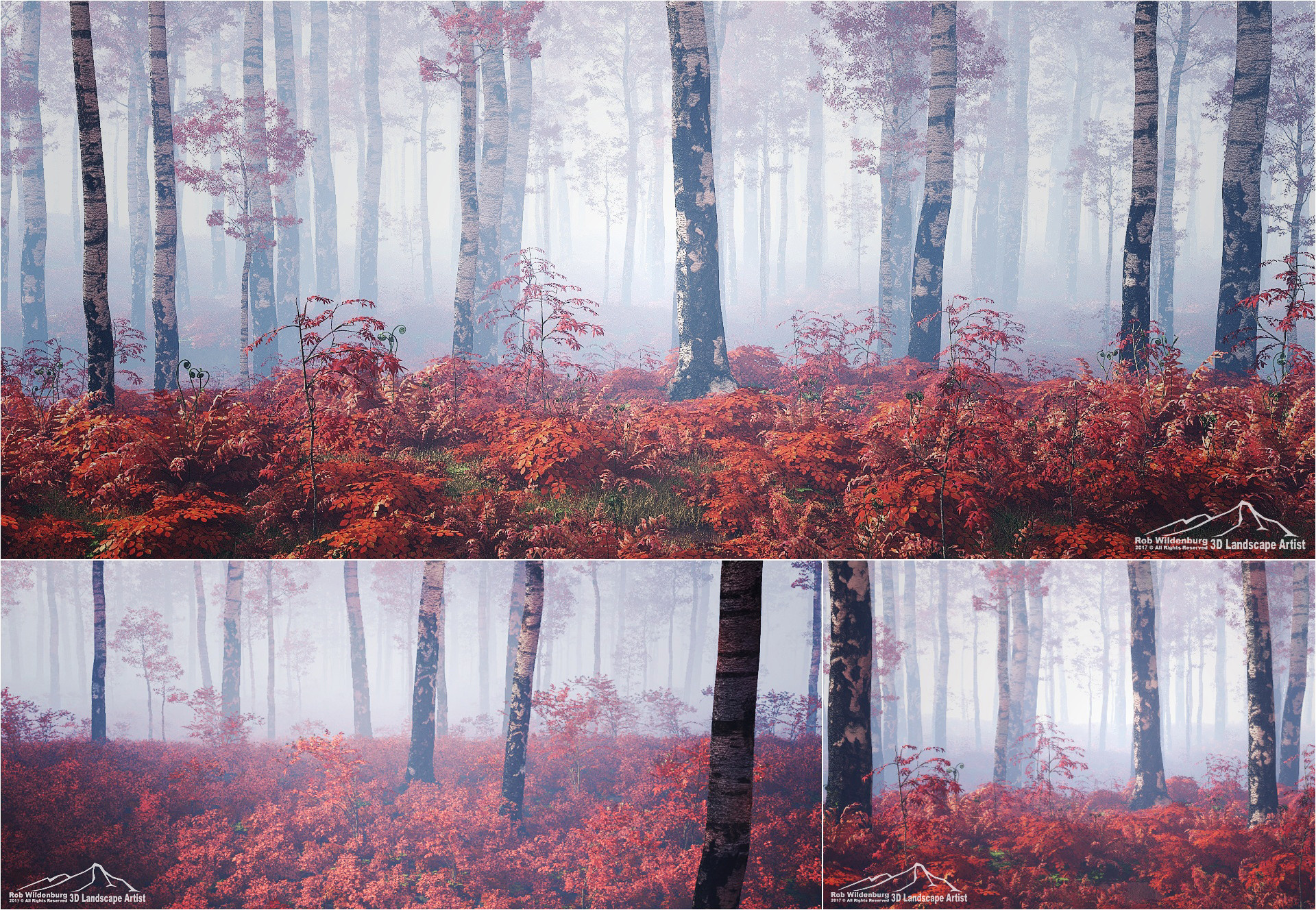 ArtStation - Atumn Walk (Triptych prt. 3)