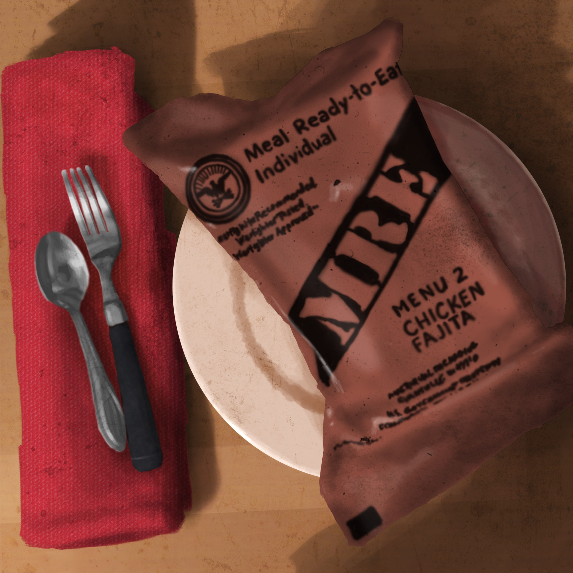 ArtStation - MRE Is Served